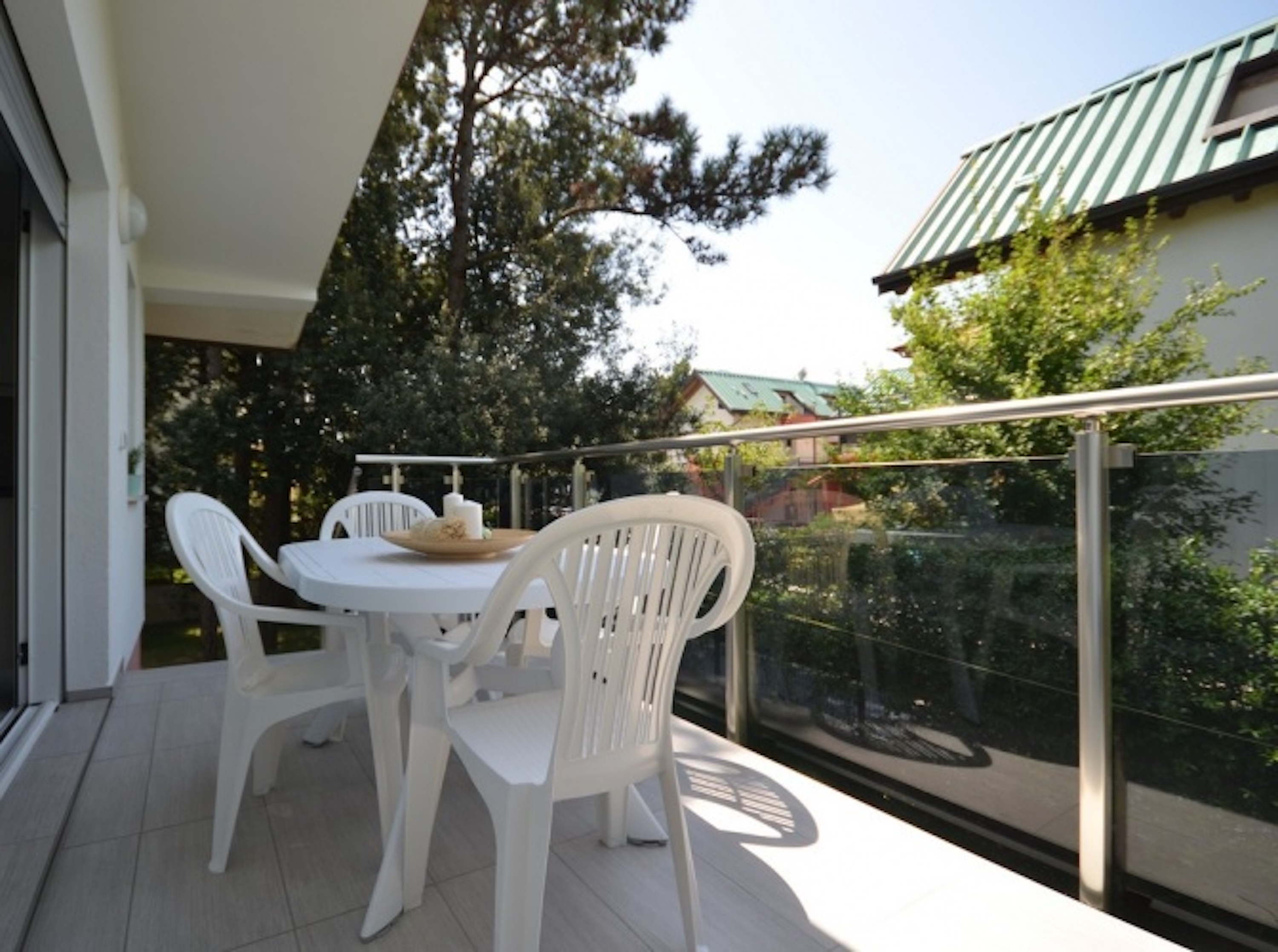 Modern Villa Surrounded By A Fenced Garden - Bibione