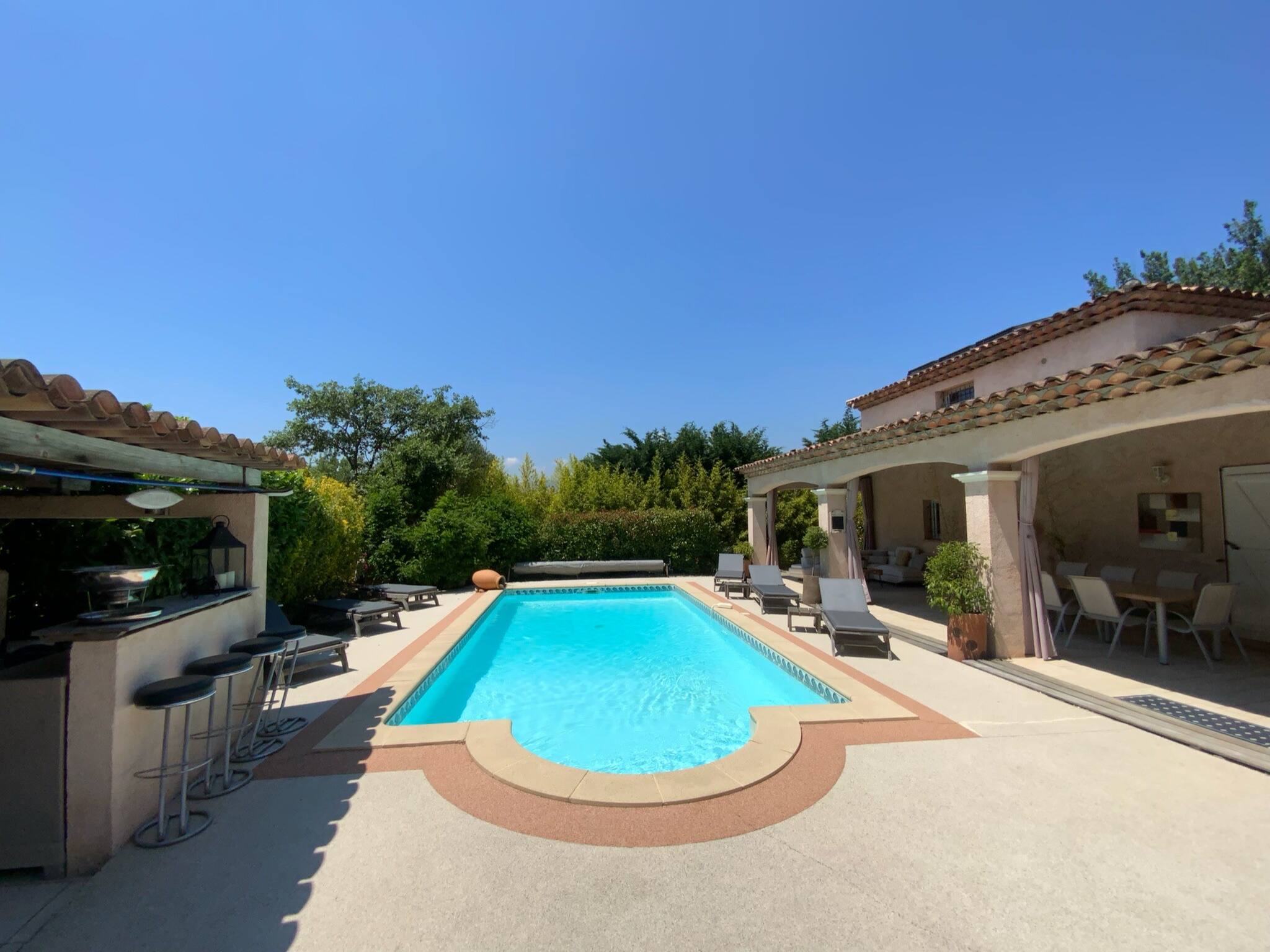 Villa 140m²& Loft50m² Climatisés, Piscine, Fitness Proche Cannes, Fréjus, Grasse - Var