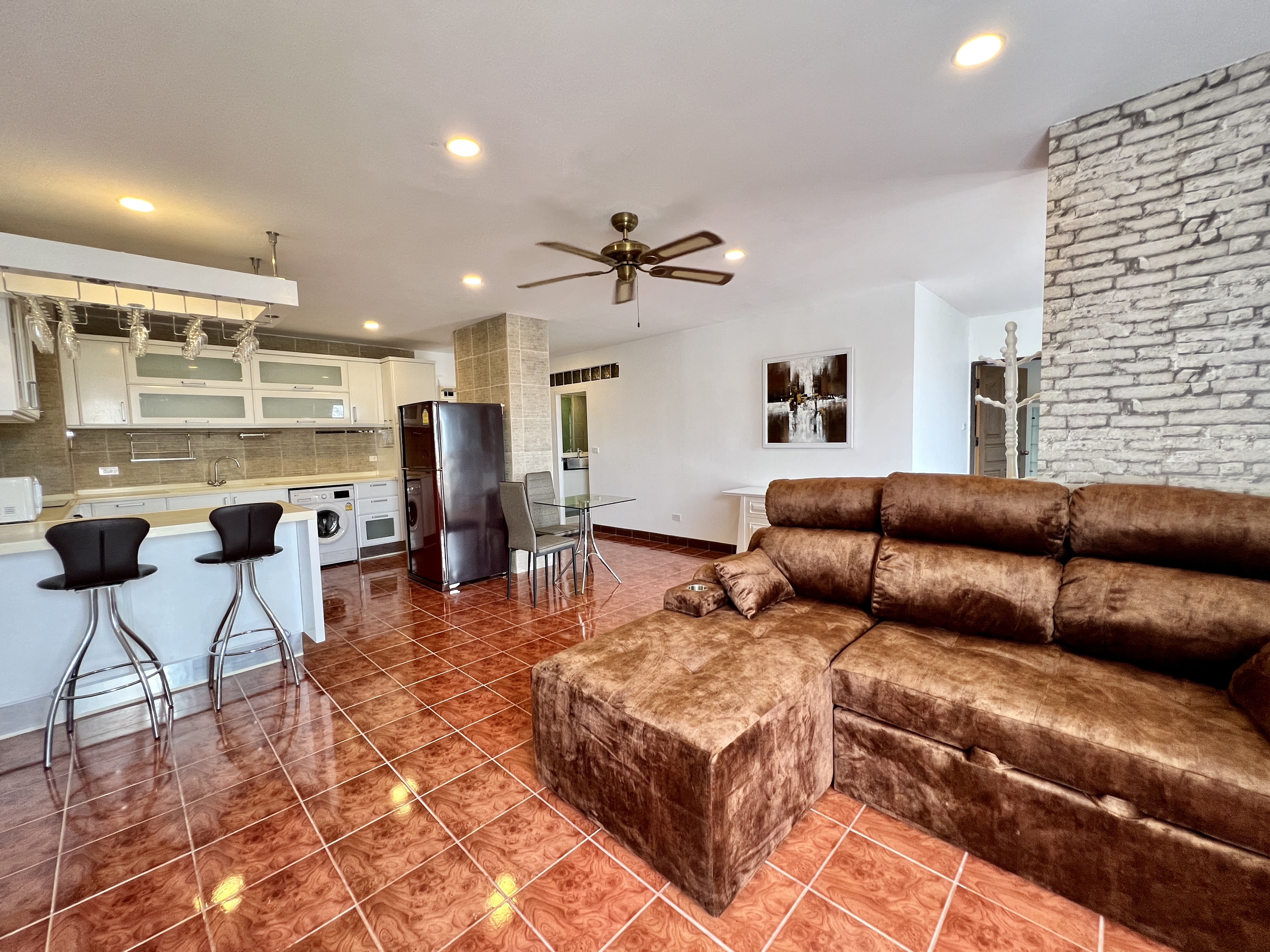 ÉLégant Condo De 1 Chambre Avec Vue Sur La Mer - 2 Balcons - Vue Sur Talay 1 Jomtien - Pattaya