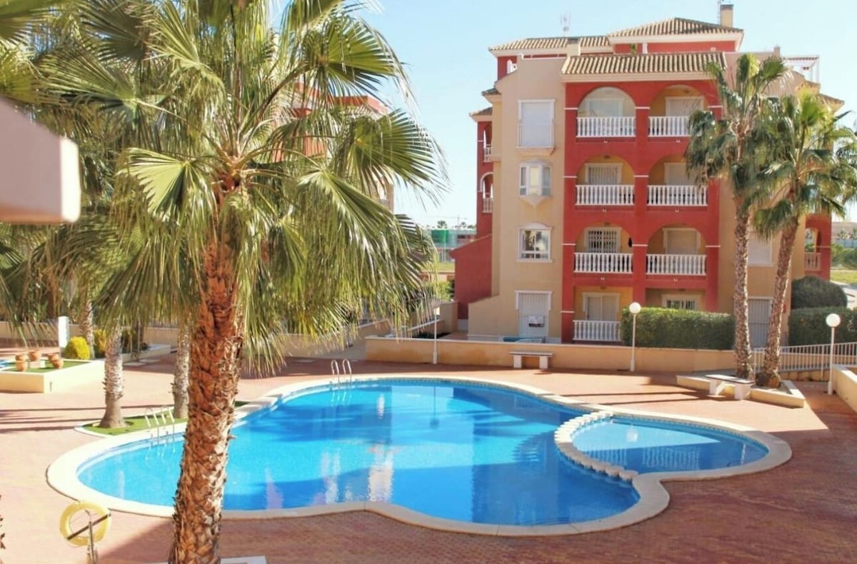 Atemberaubende Erdgeschoss-zwei-bett-wohnung Mit Terrasse - Los Alcázares