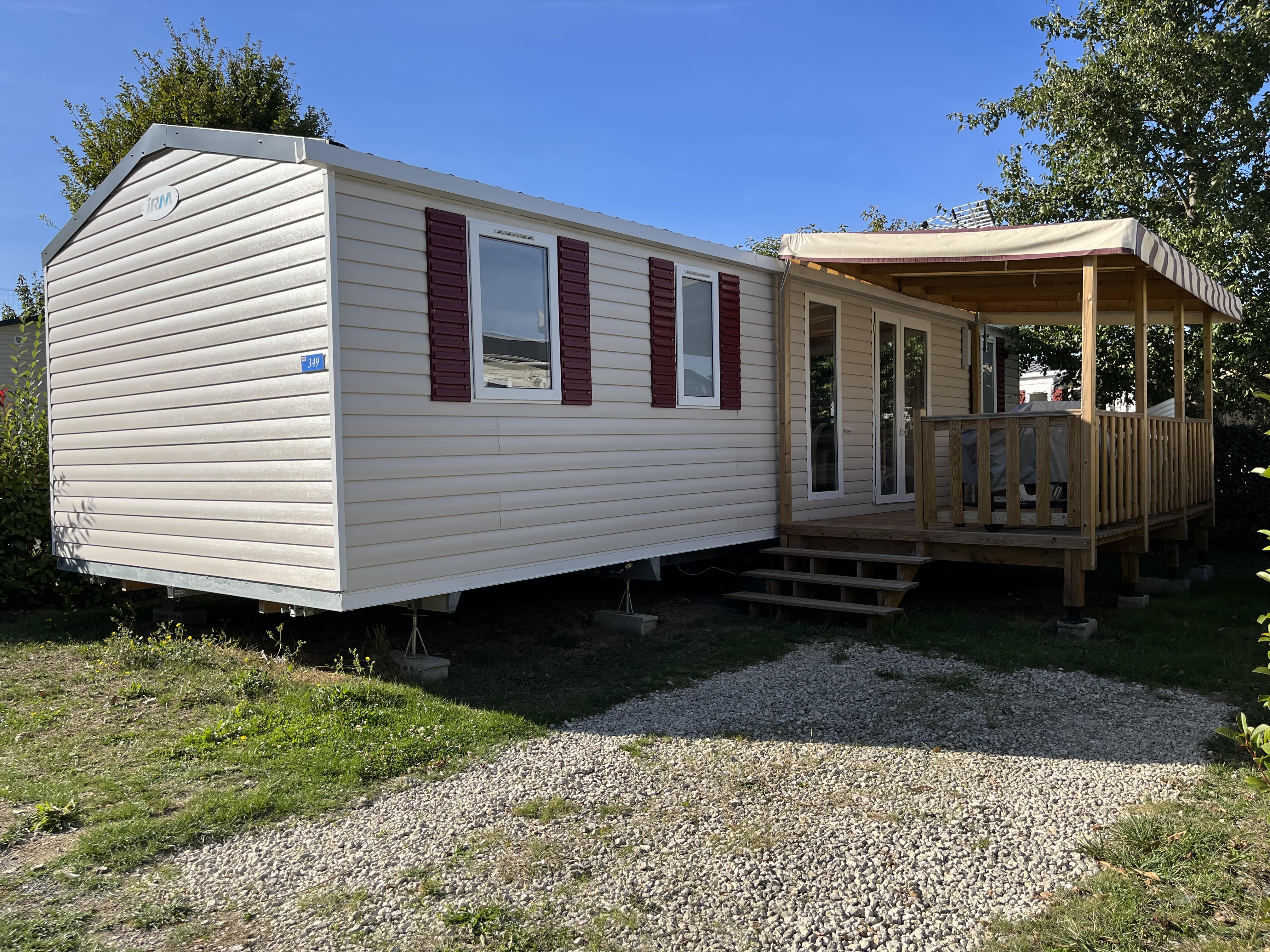 Mobilheim 3 Schlafzimmer 2 Badezimmer Bei Domaine De Dugny - Onzain