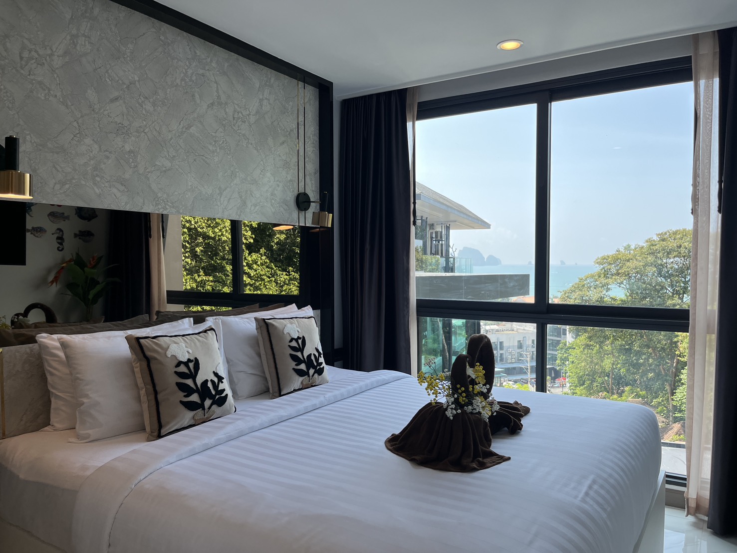 A203 – Serviced Apartment Mit 1 Schlafzimmer Und Meerblick Am Strand Von Ao Nang - Krabi