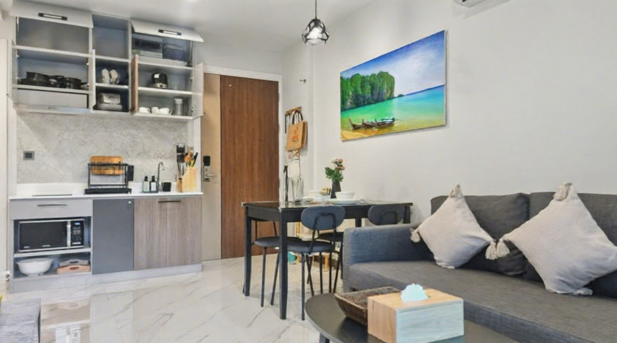 B507 - Top Floor 1 Bedroom Serviced Apartment Pool View With Bath Tub At Ao Nang - Ao Nang