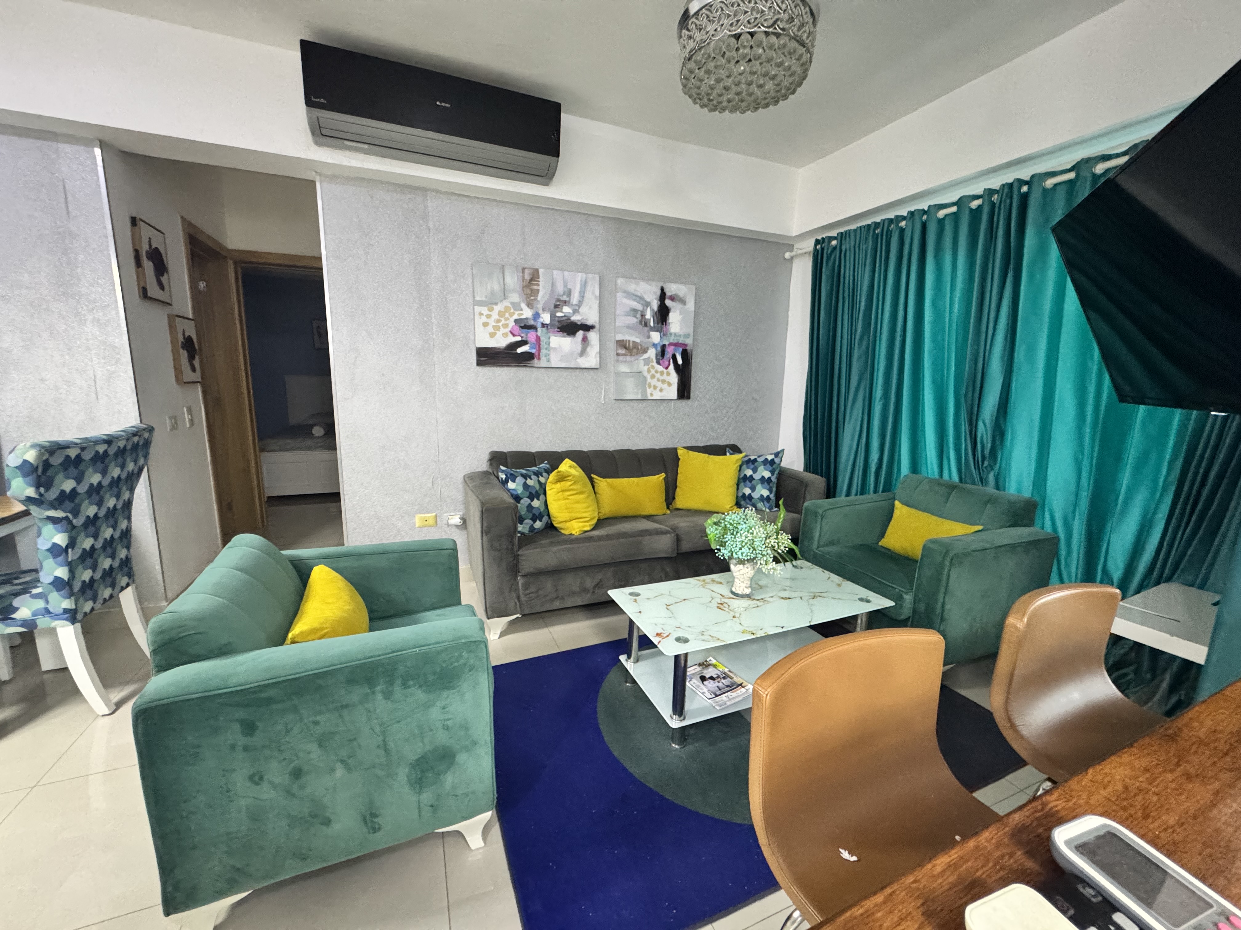 Apartamento Encantador En Boca Chica Con Piscina Y Gimnasio - Caribbean