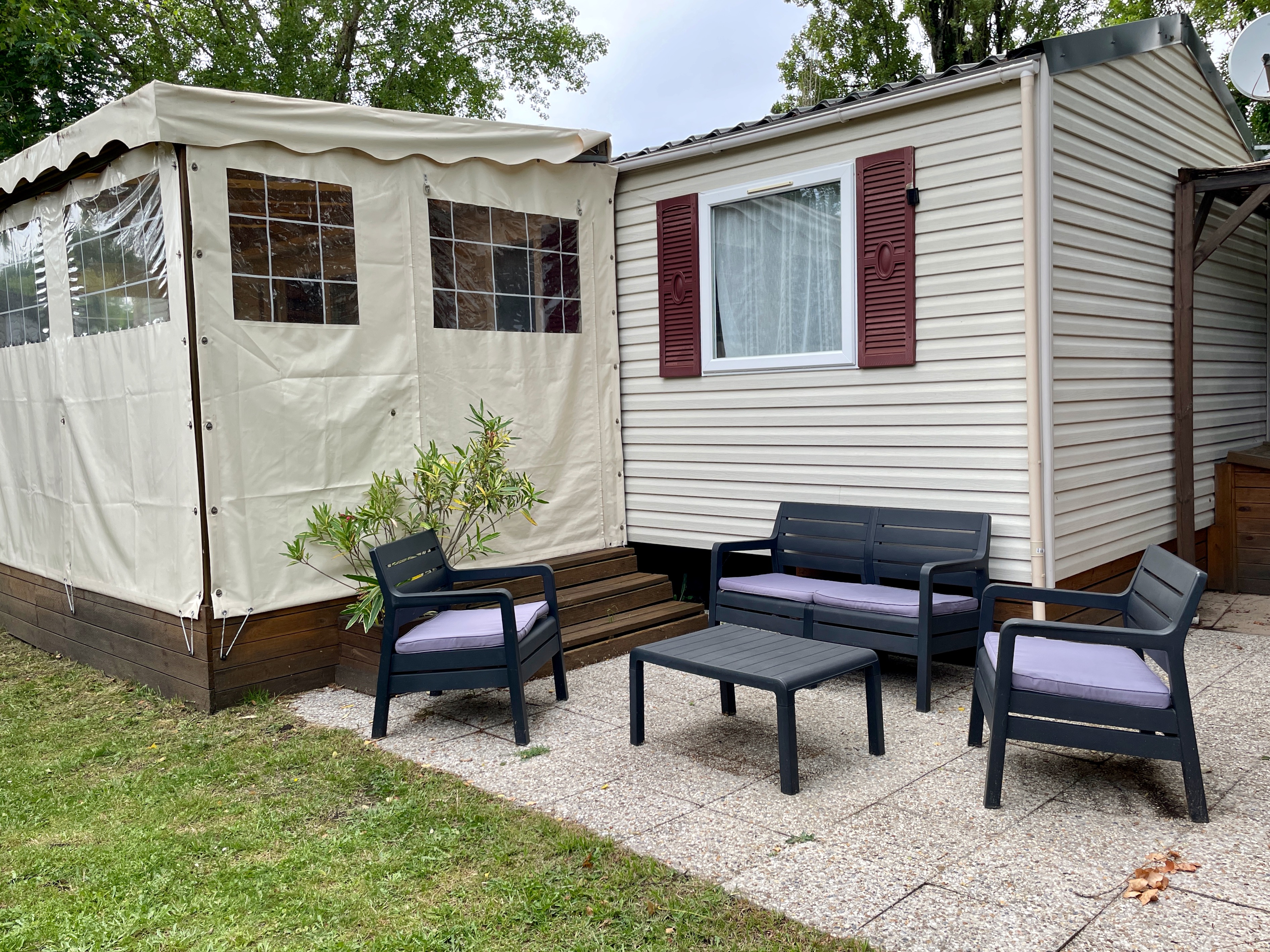 Mobilheim 3 Zimmer 2 Badezimmer - Familiencampingplatz Jf64 - Arvert