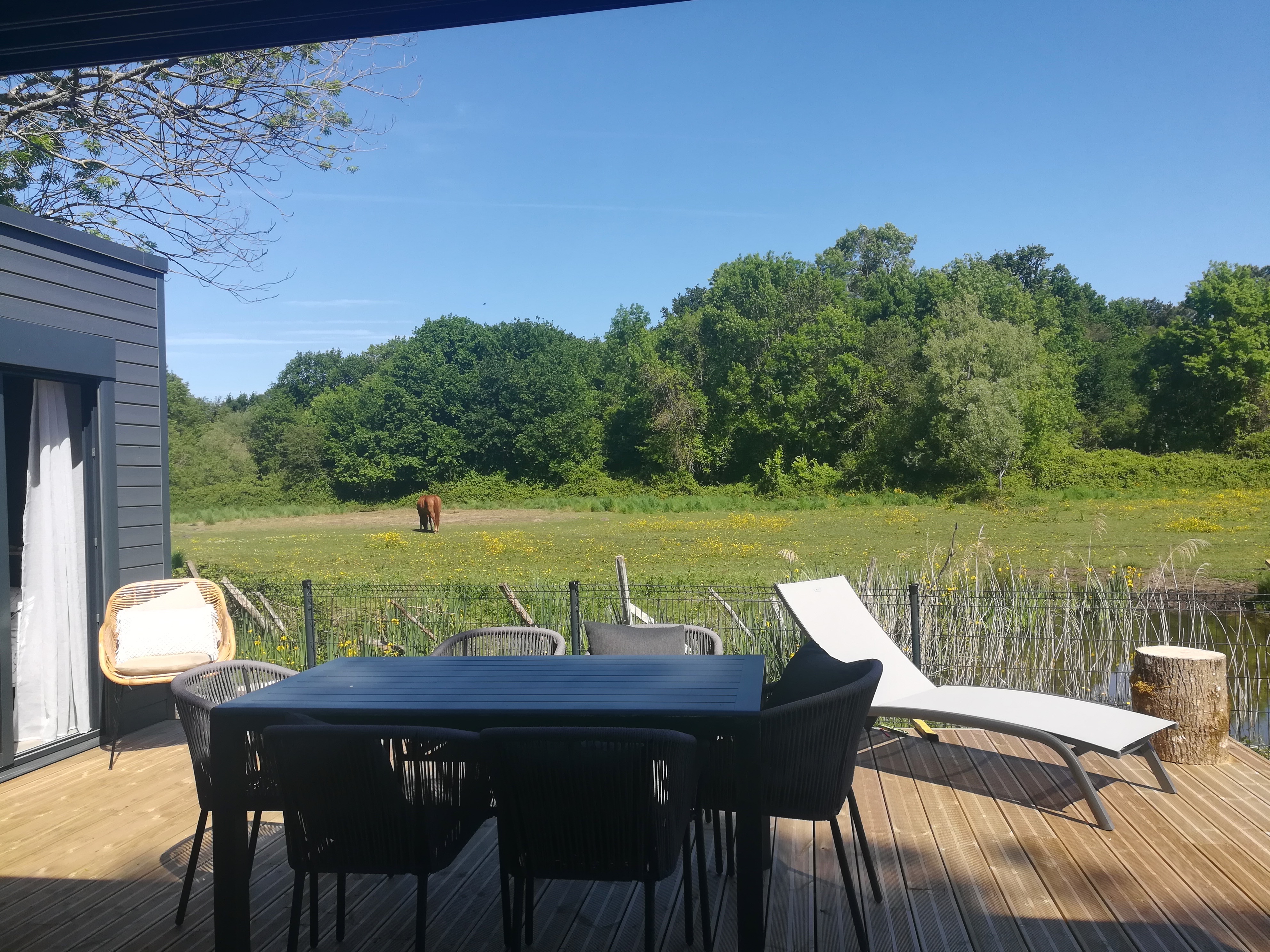 Charmant éColodge Au Calme, Piscine Et Jacuzzi Chauffés à L'année - Arvert