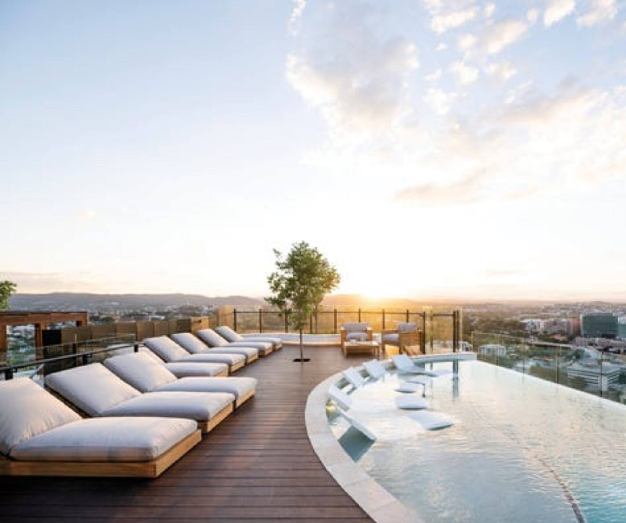Top Floor Luxury Apartment Rooftop Pool Cbd - Spring Hill