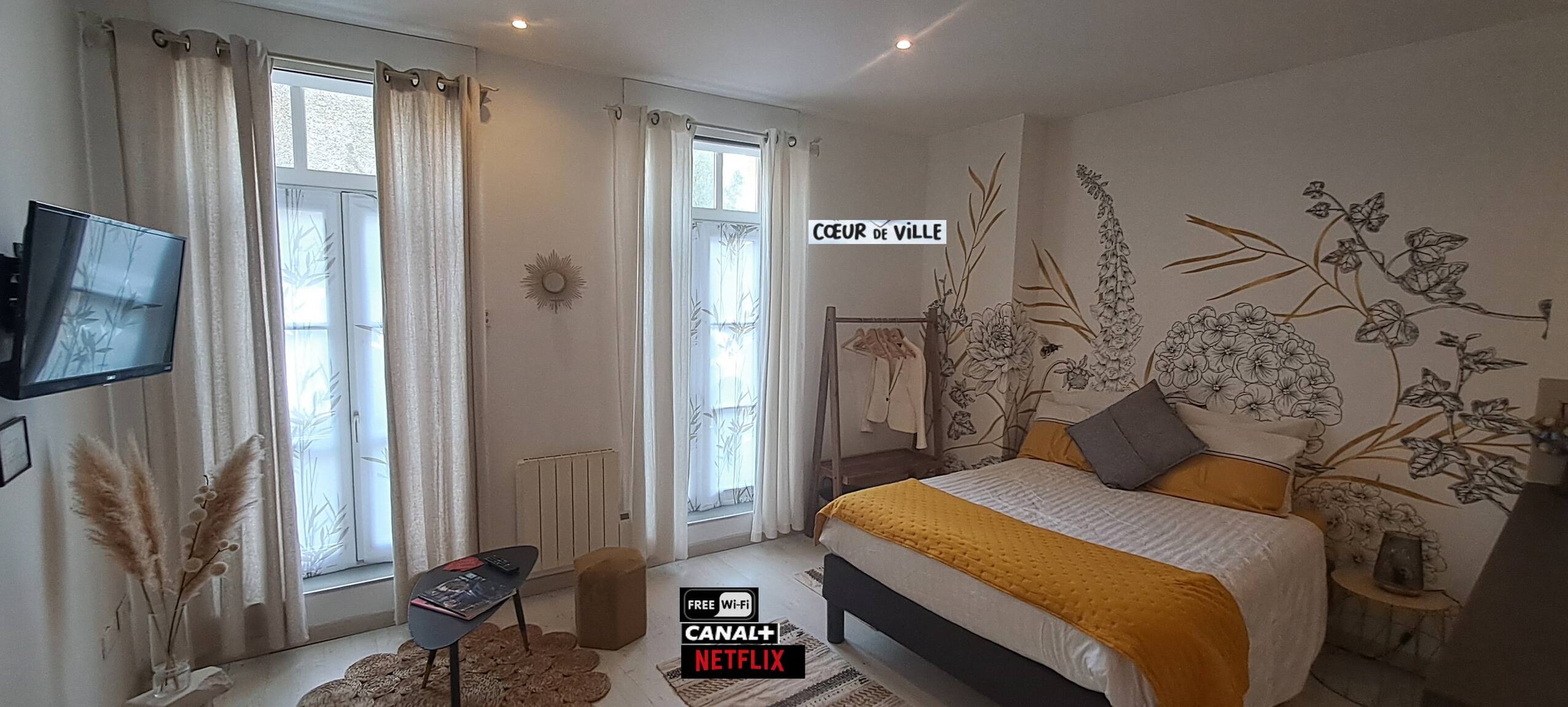 Les Arcades Studio Coeur De Ville, Cholet, Wi-fi, Netflix, Canal - Cholet