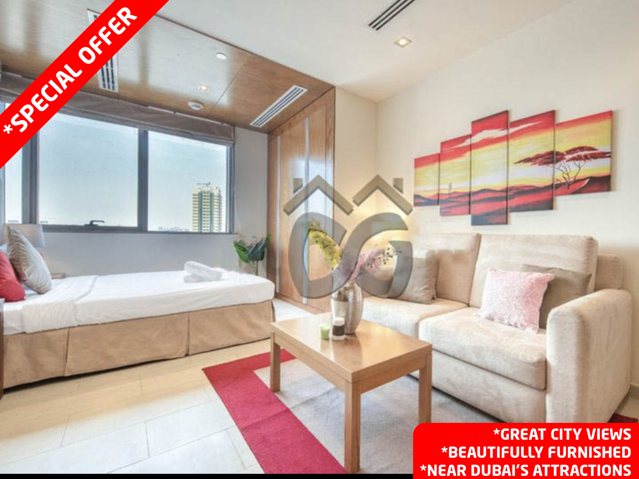 Restful Studio Apartment In Dubai Sports City - Dubai