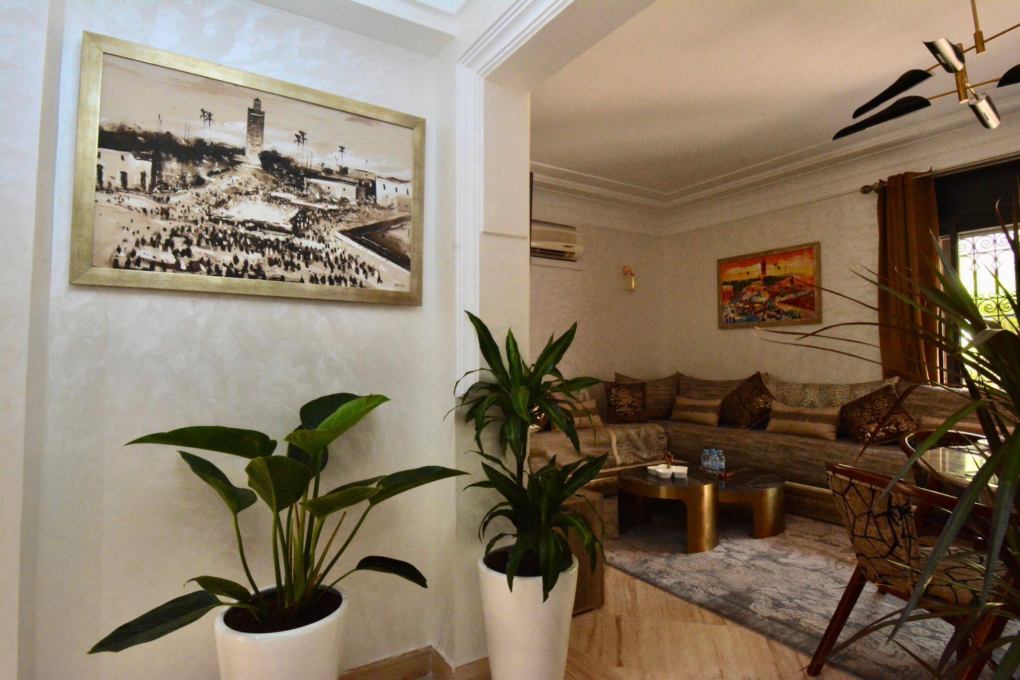 Discover Our Charming Garden Ground Floor - Morocco