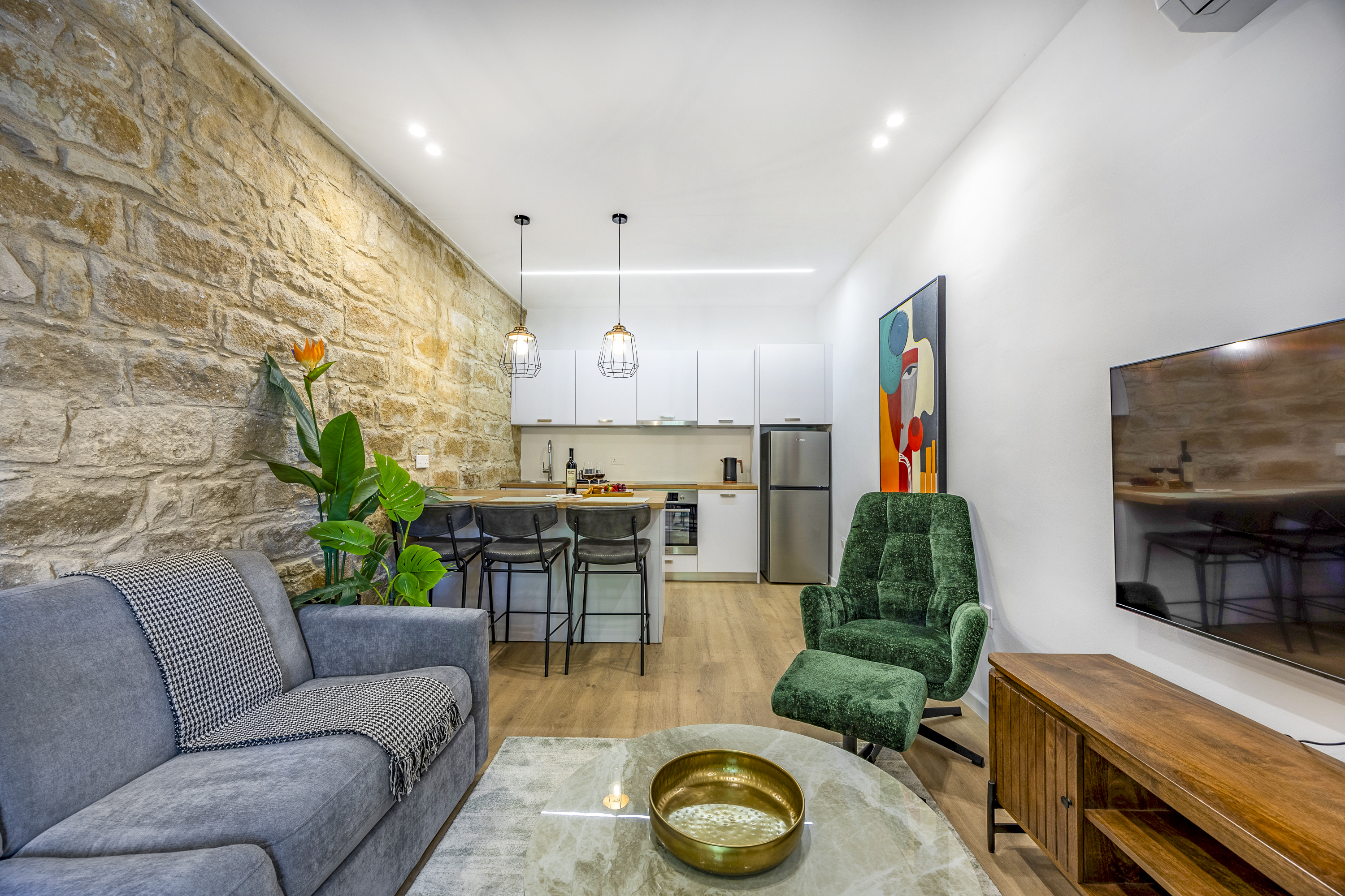 Olga Apt 1 - Apartamento De 1 Dormitorio En Planta Baja - Limassol