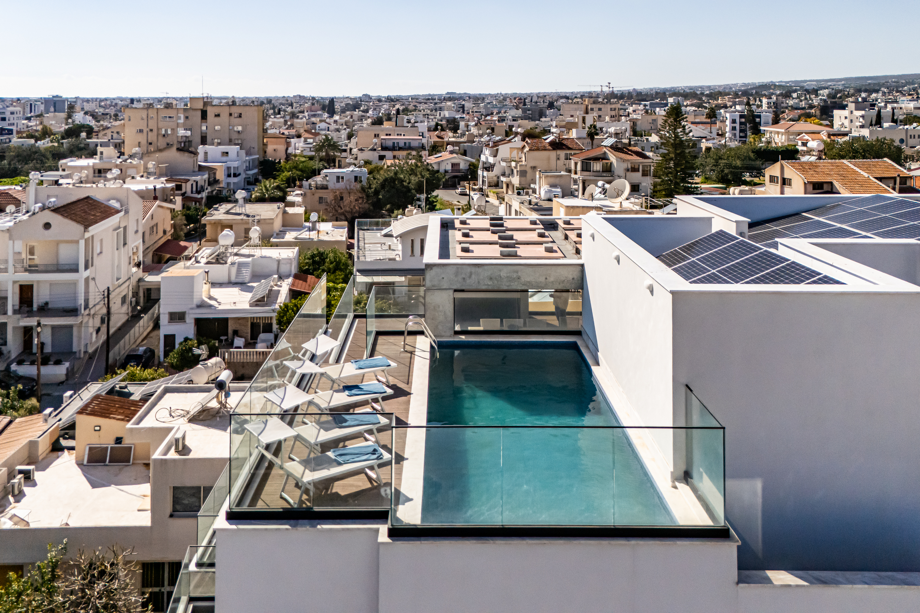 301 Piliou - Grande Terrazza E Piscina Comune Sul Tetto - Cipro