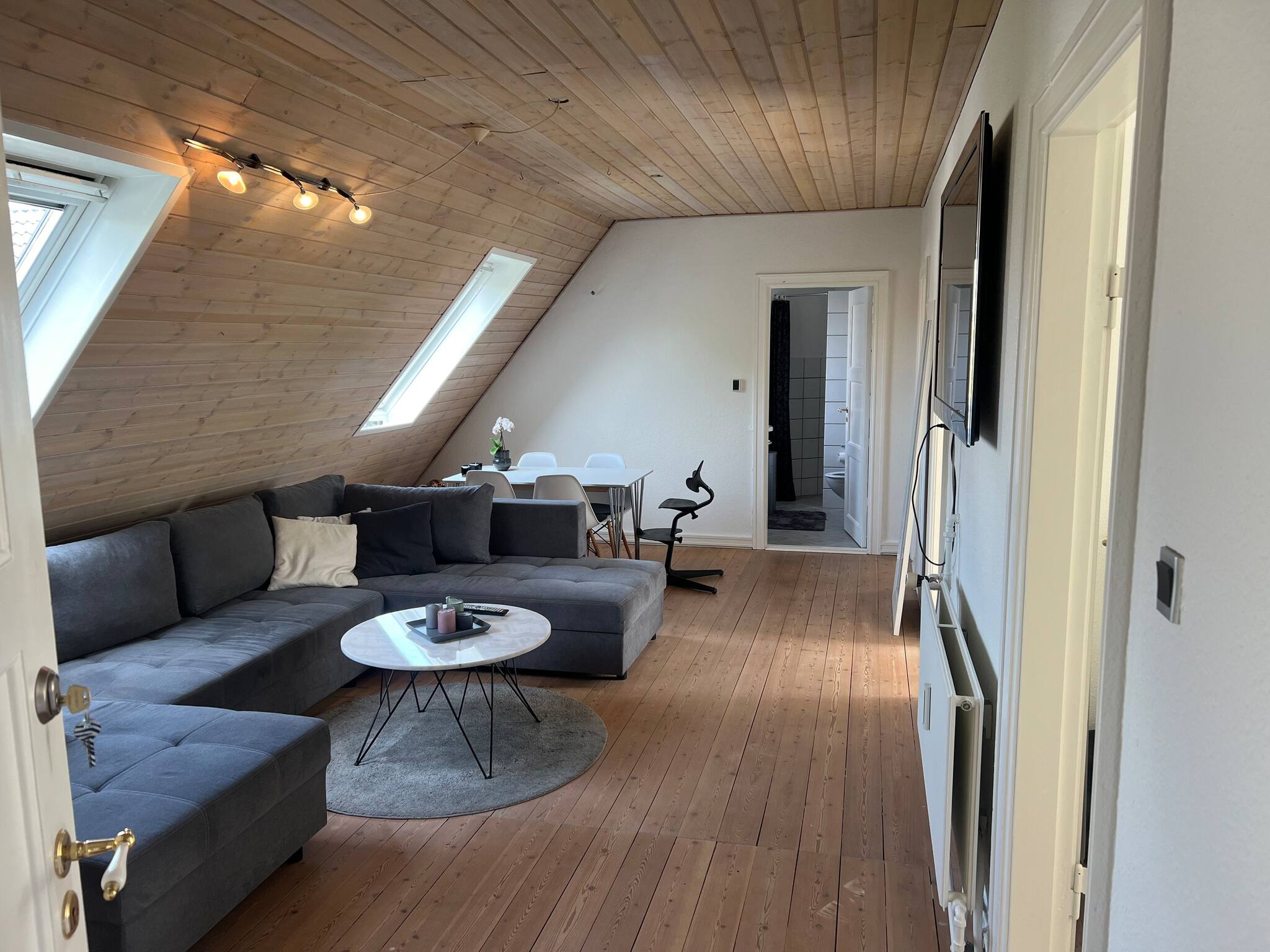 Geräumiges 3-zimmer-penthouse Im Stadtzentrum - Esberg