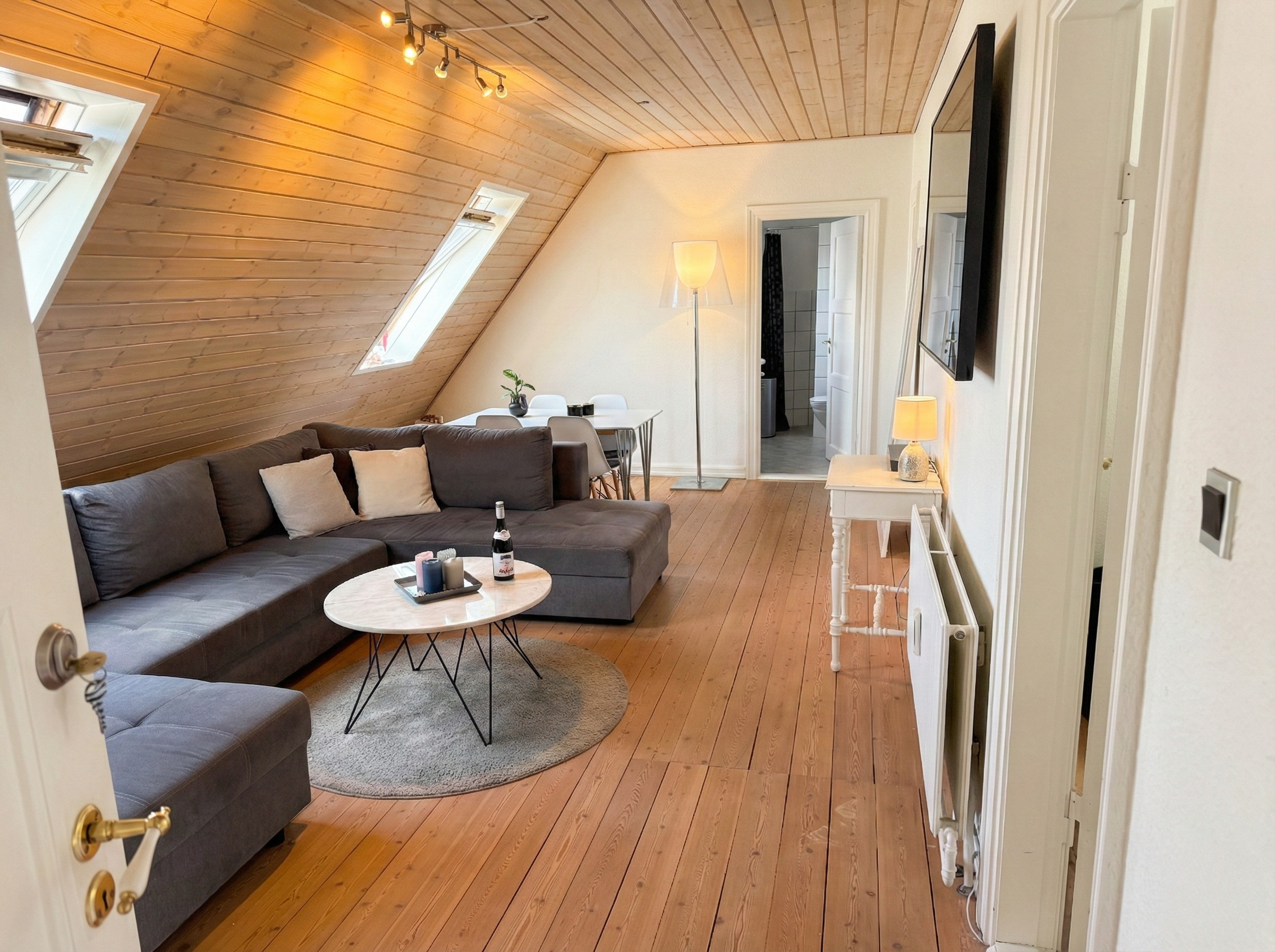 Penthouse - 3 Chambres - Vue Sur La Ville - À Pied De Tout - Esbjerg