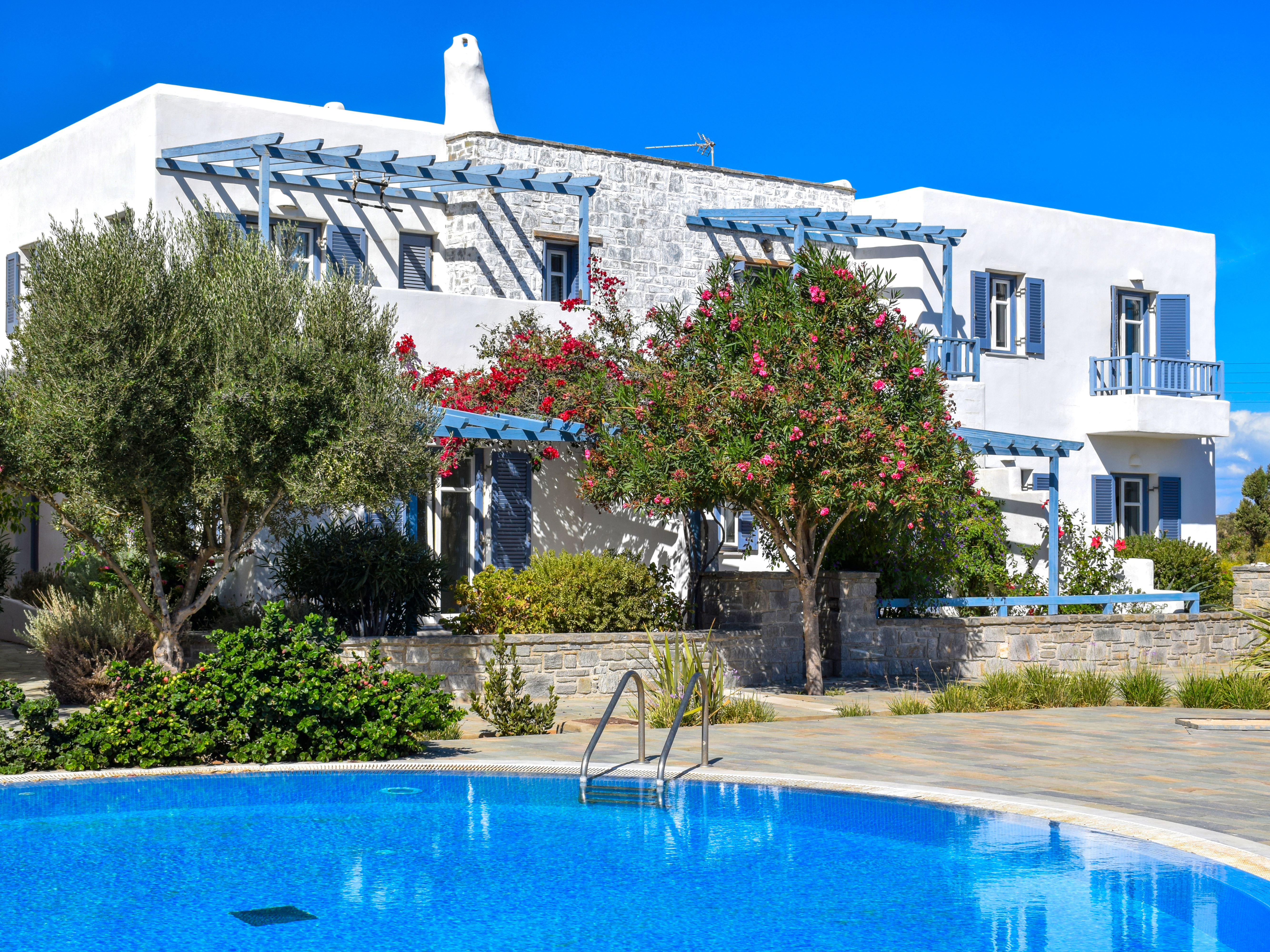 Sanders Paros Gardens - Acogedor Apartamento De 1 Dormitorio Con Patio - Paros