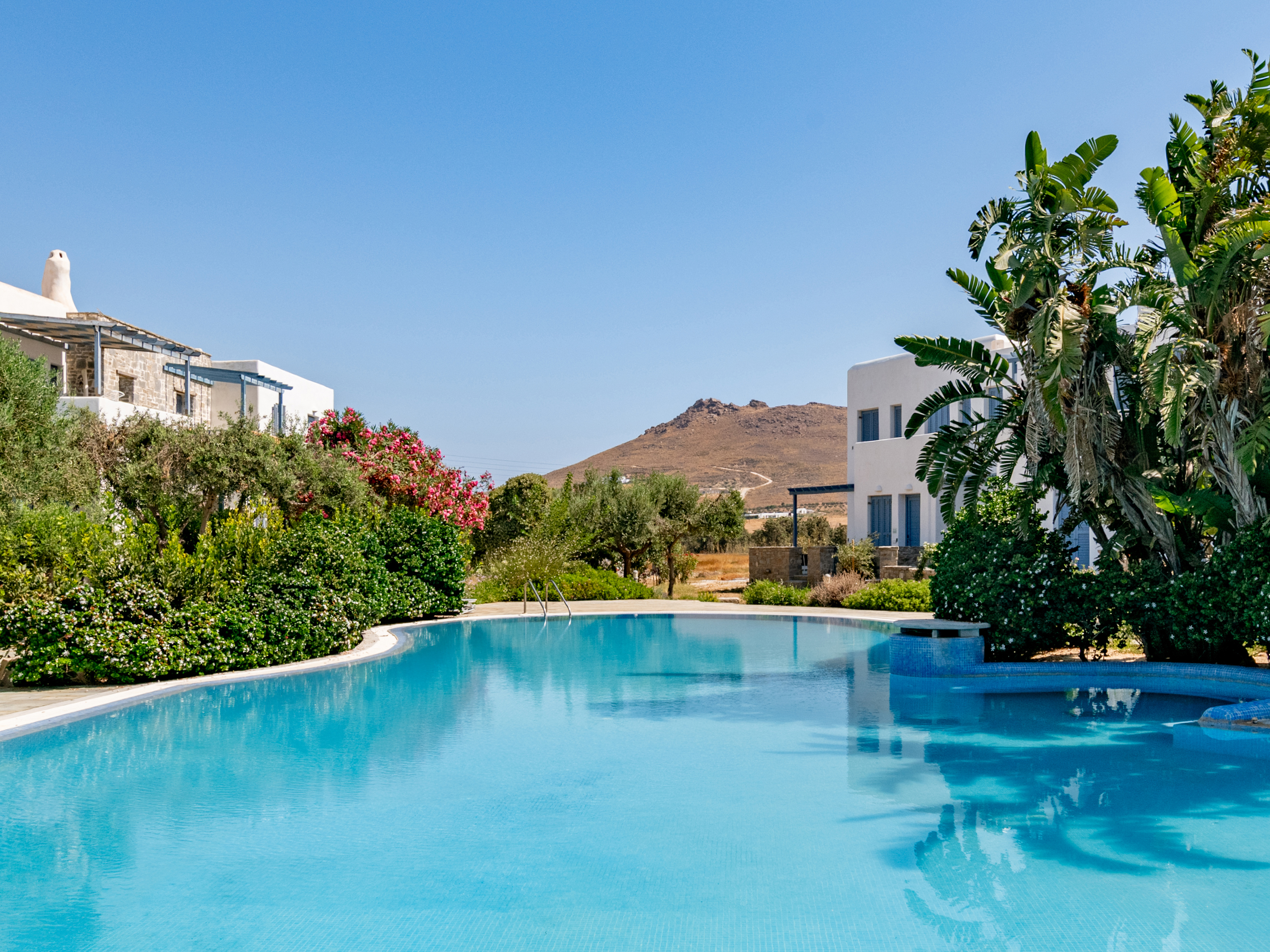 Sanders Paros Gardens - Airy 1-bdr Apt W Patio - Paros