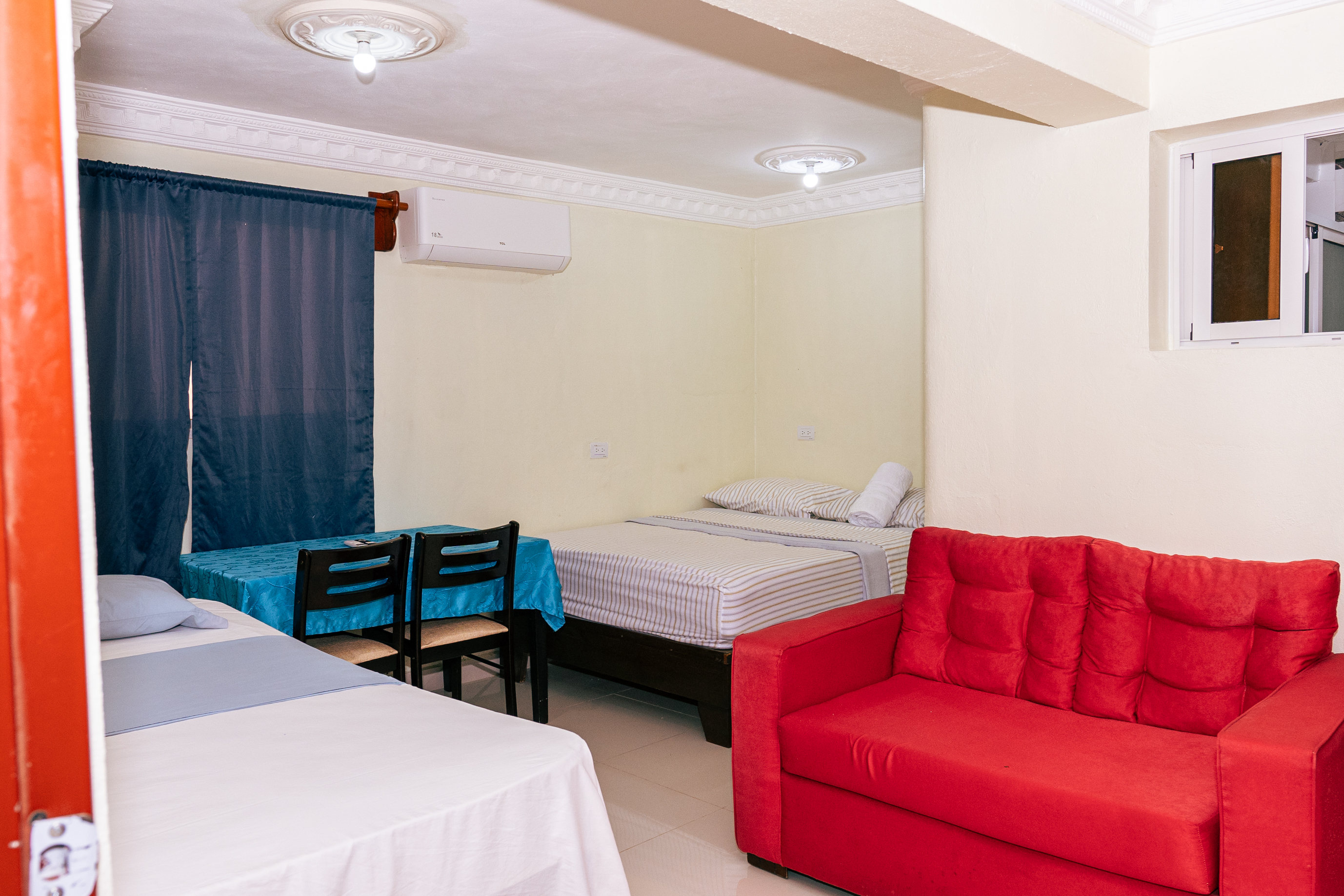 Comfort Double Room Free Wired & Wireless Internet - Gated Parking - Dominican Republic