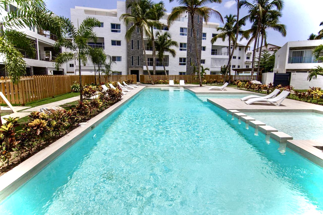 Moderno Apartamento A Metros Del Mar-las Terrenas - Caribe