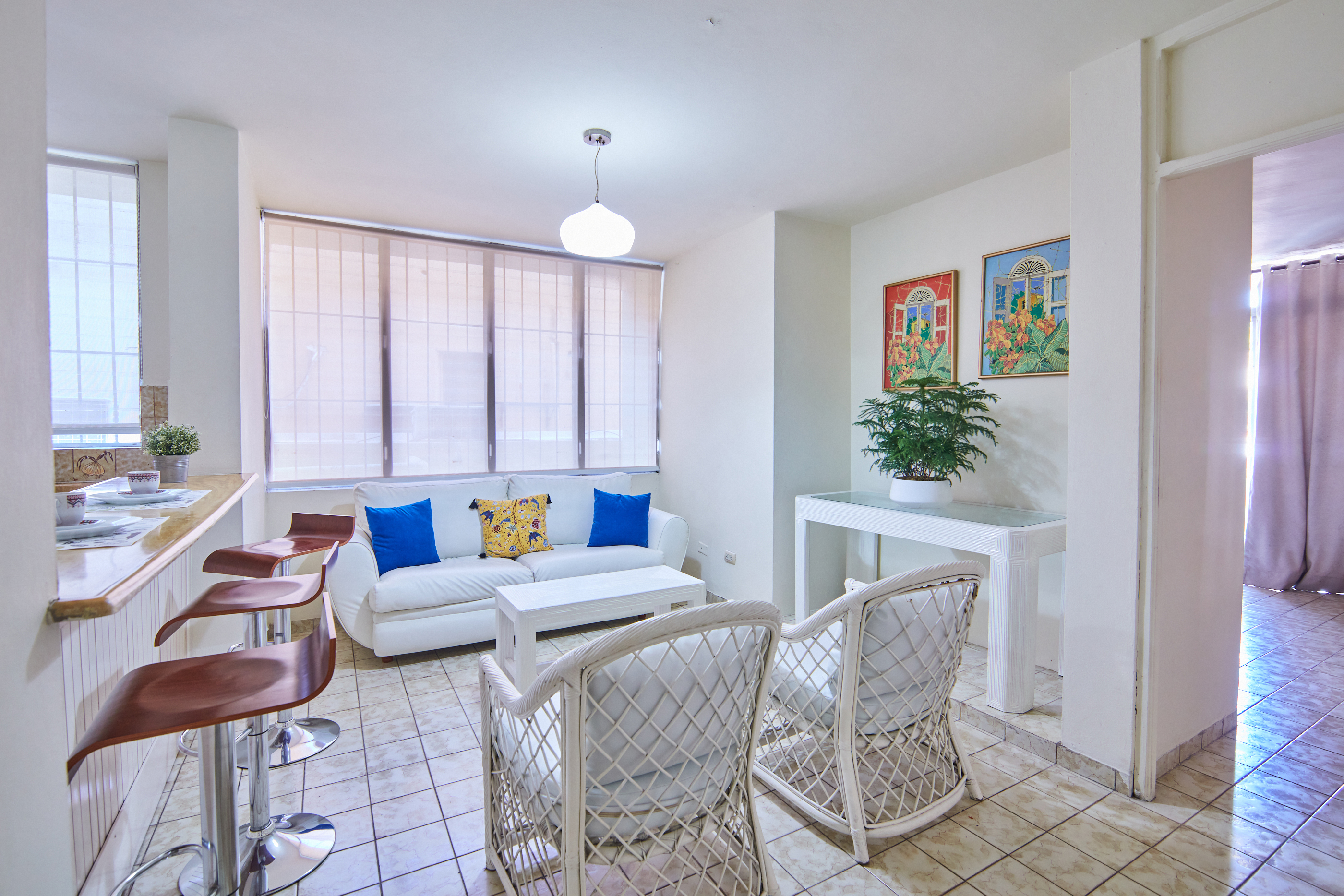 A Beautiful Studio Apartments Furnished In Gascue - Dominica