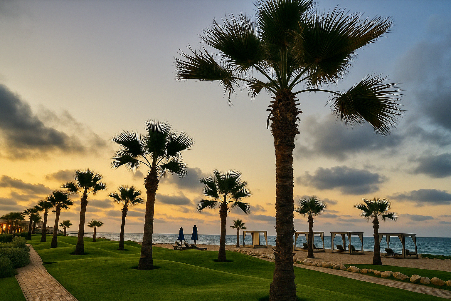 "Chalets De Lujo En Porto Said Resort: Comodidad Inigualable Junto Al Mar" - Egipto