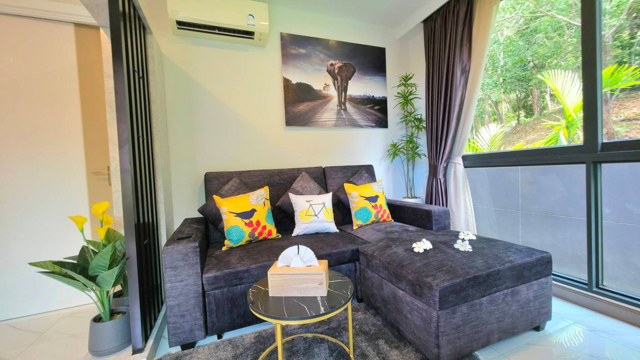 A301 - Appartement Meublé D'une Chambre Avec Vue Sur La Forêt, En Angle, à Ao Nang - Ao Nang