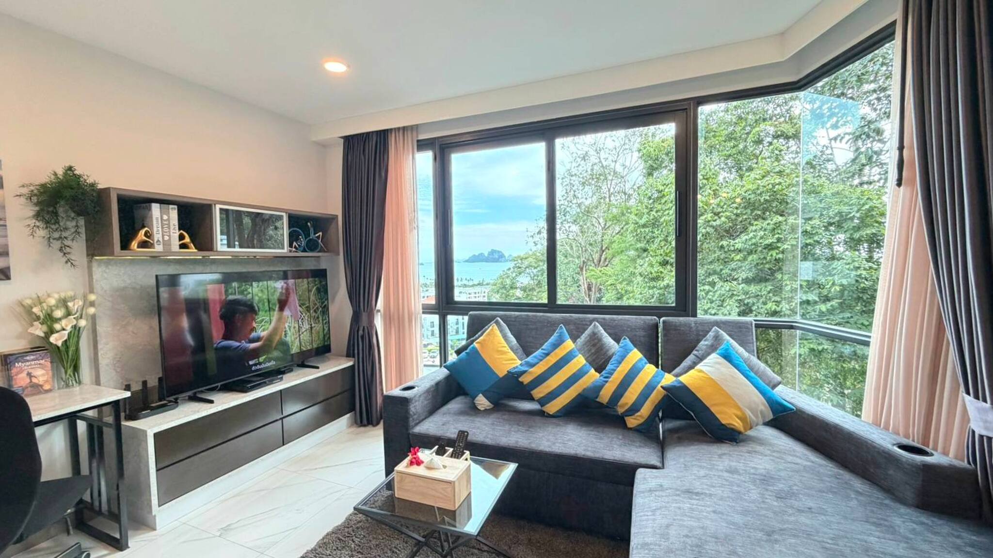 A204 - Appartement Meublé 1 Chambre Avec Vue Sur Mer, Plage D'ao Nang - Ao Nang
