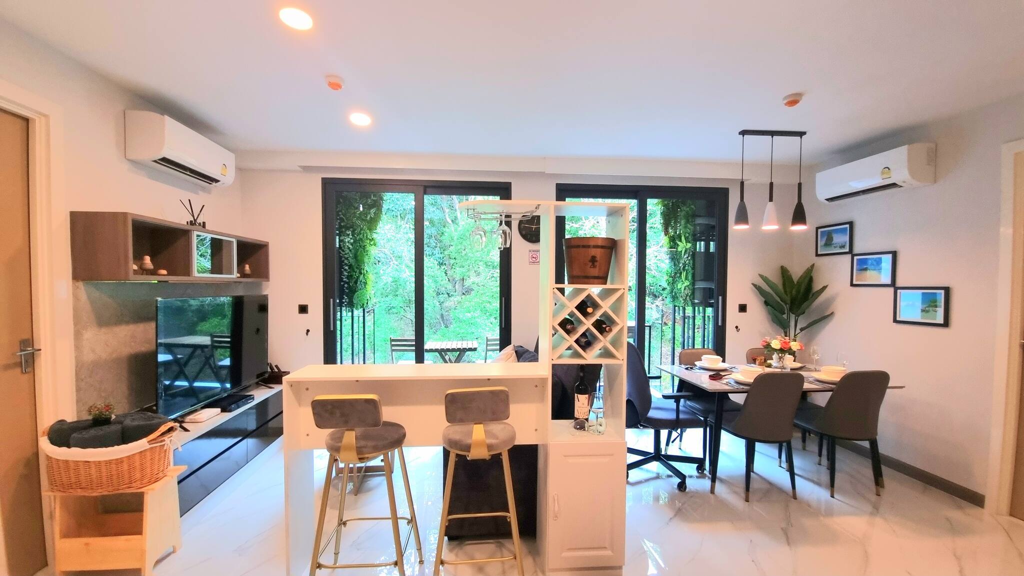 A505-penthouse Mit Waldblick, 2 Schlafzimmer, 2 Bäder, Ao Nang Beach - Krabi