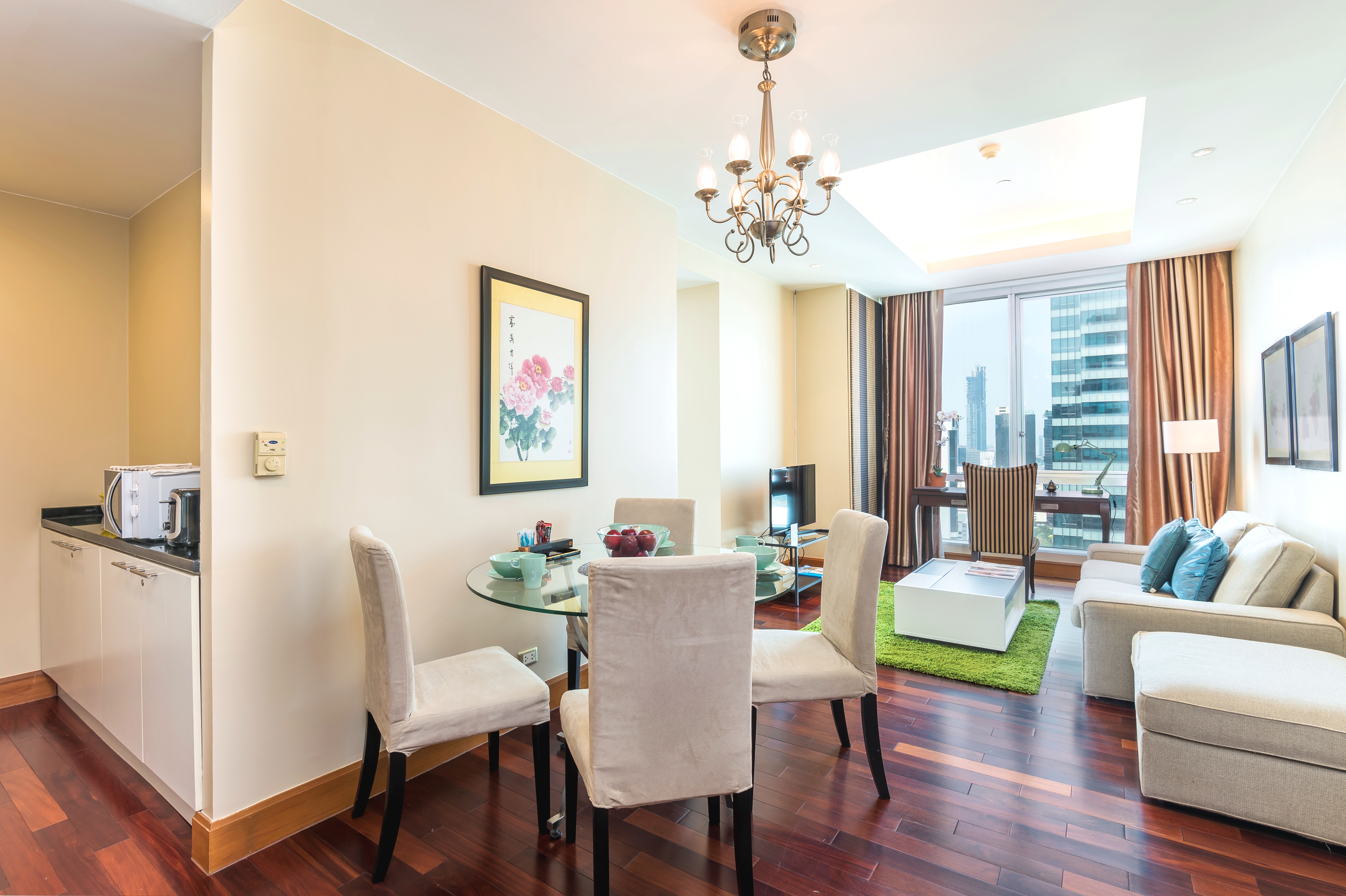 Serviced 2 Bed Scenic Sky Villas - Yan Nawa