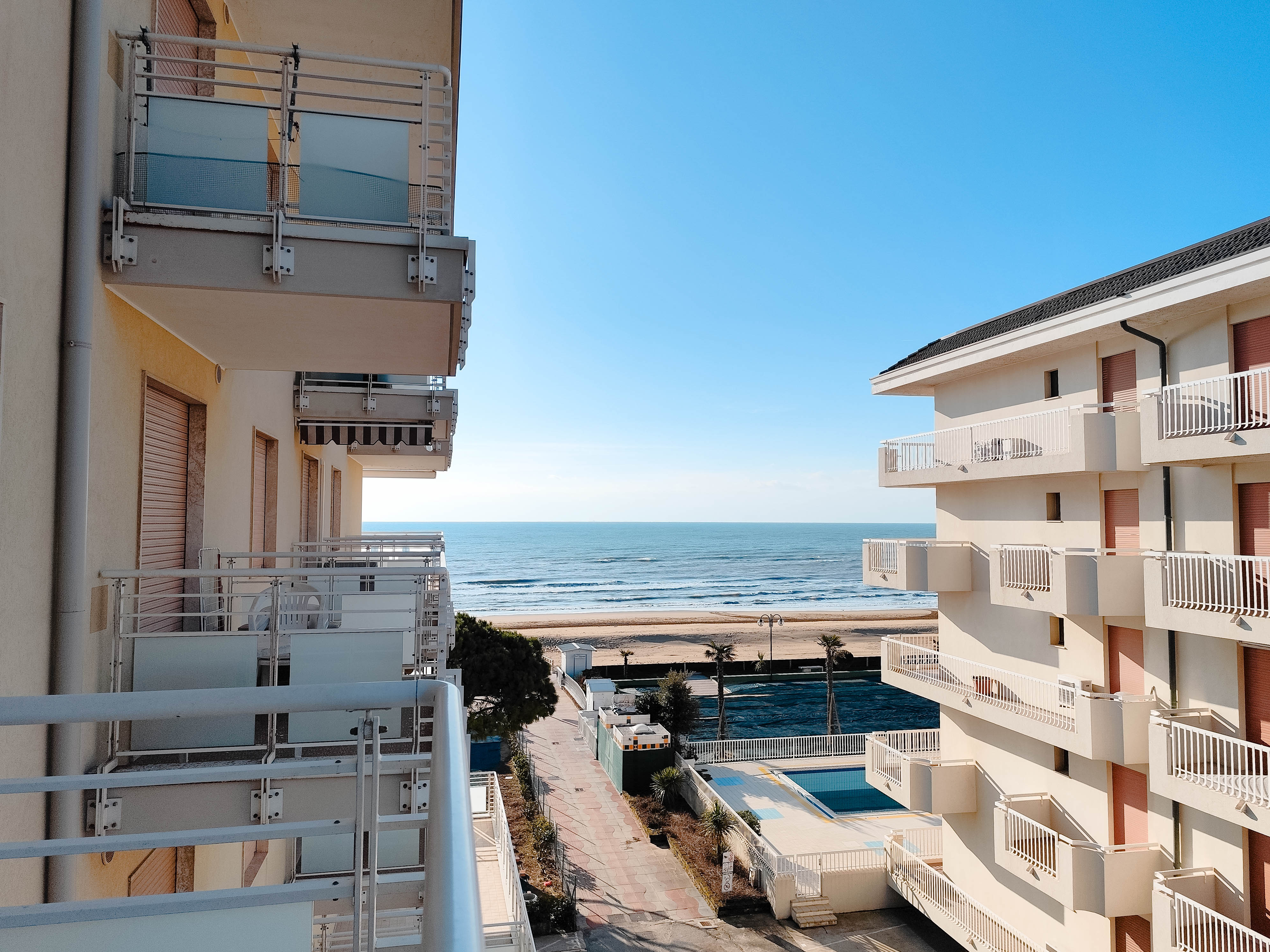 Wohnung Mit Balkon Direkt Am Meer - Lido di Jesolo