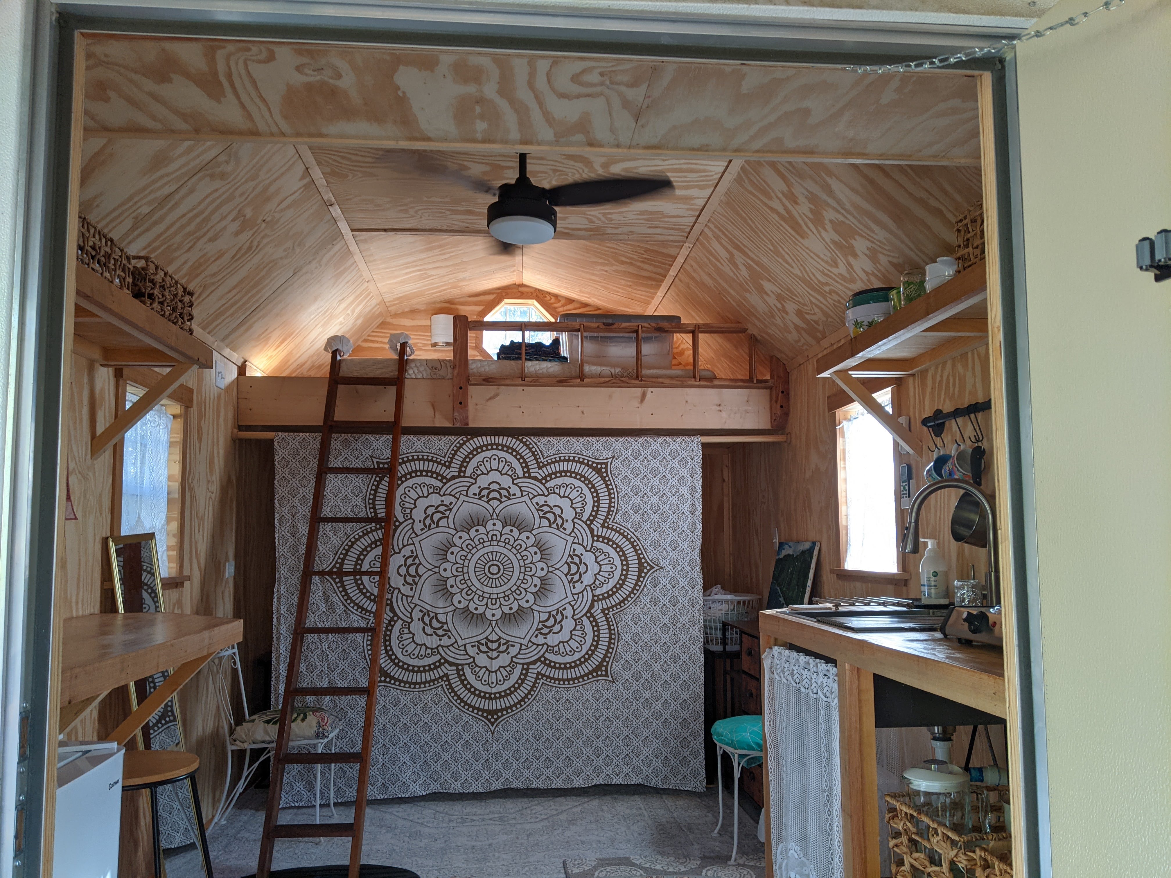Cabaña Boho Tiny House - Retiro En El Lago Del Norte De Florida - Hawthorne, FL