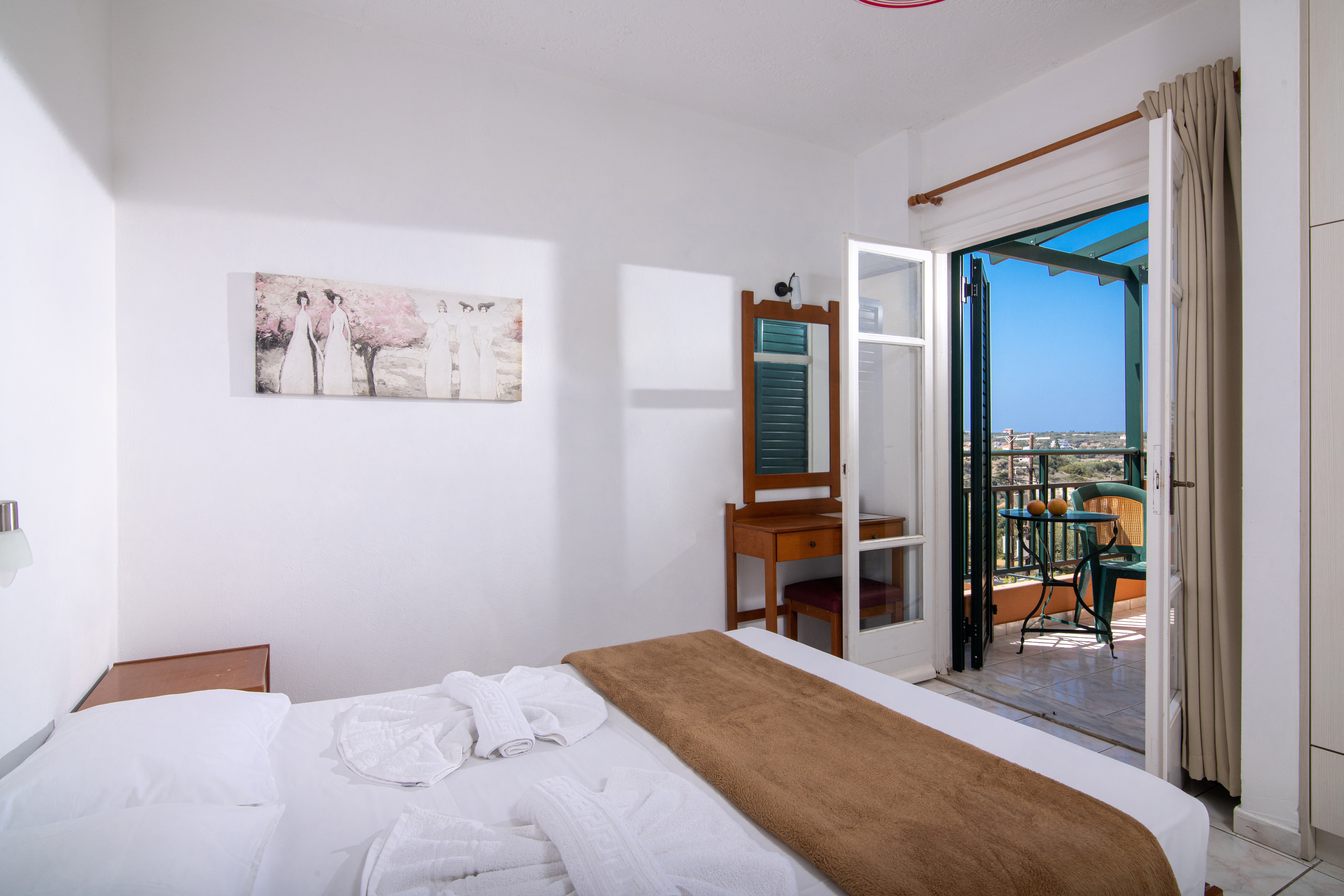 Charming Studio With Sea View & Shared Pool - Koutouloufari