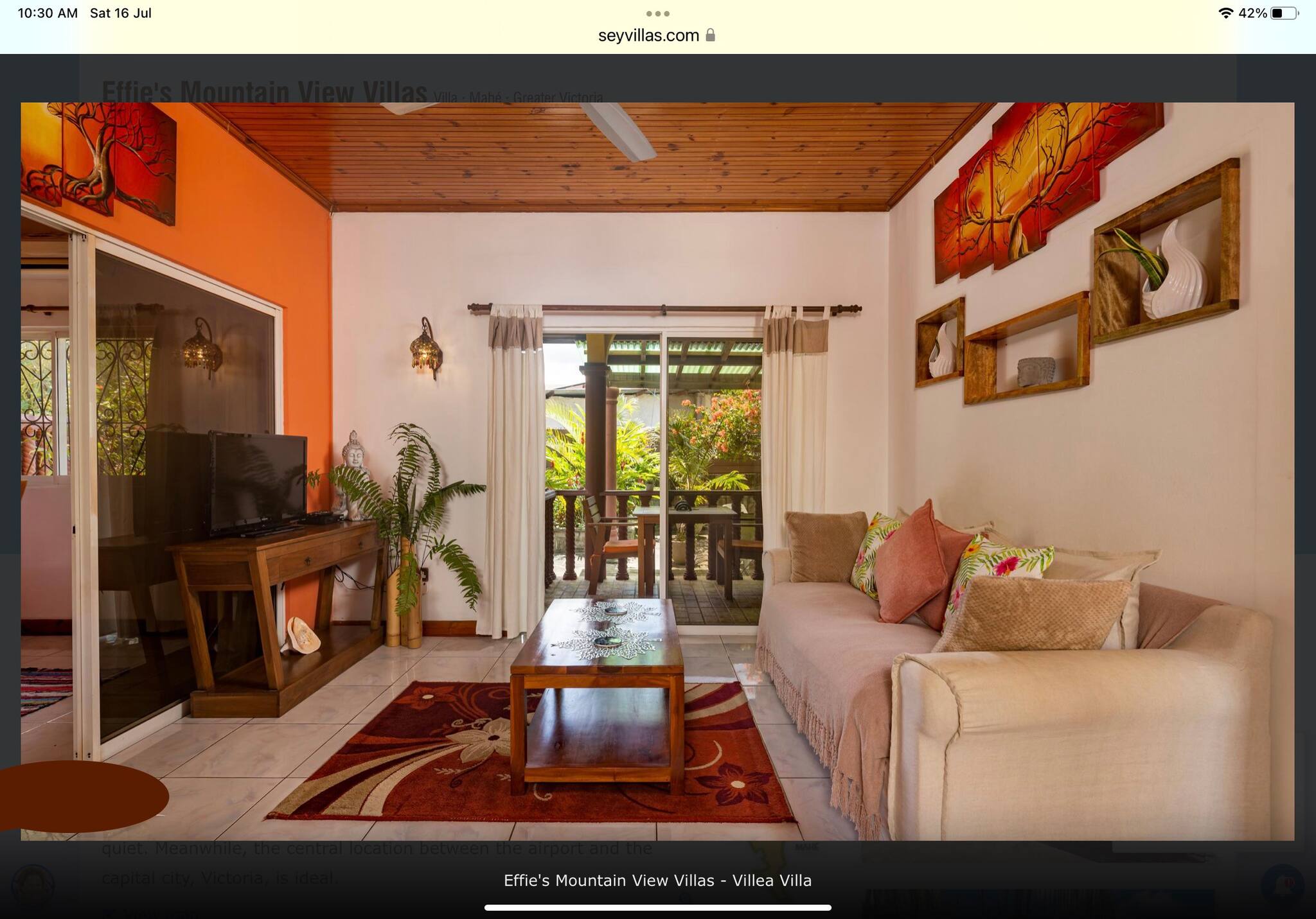 Effi Mountain View Colibri Villa - 세이셸