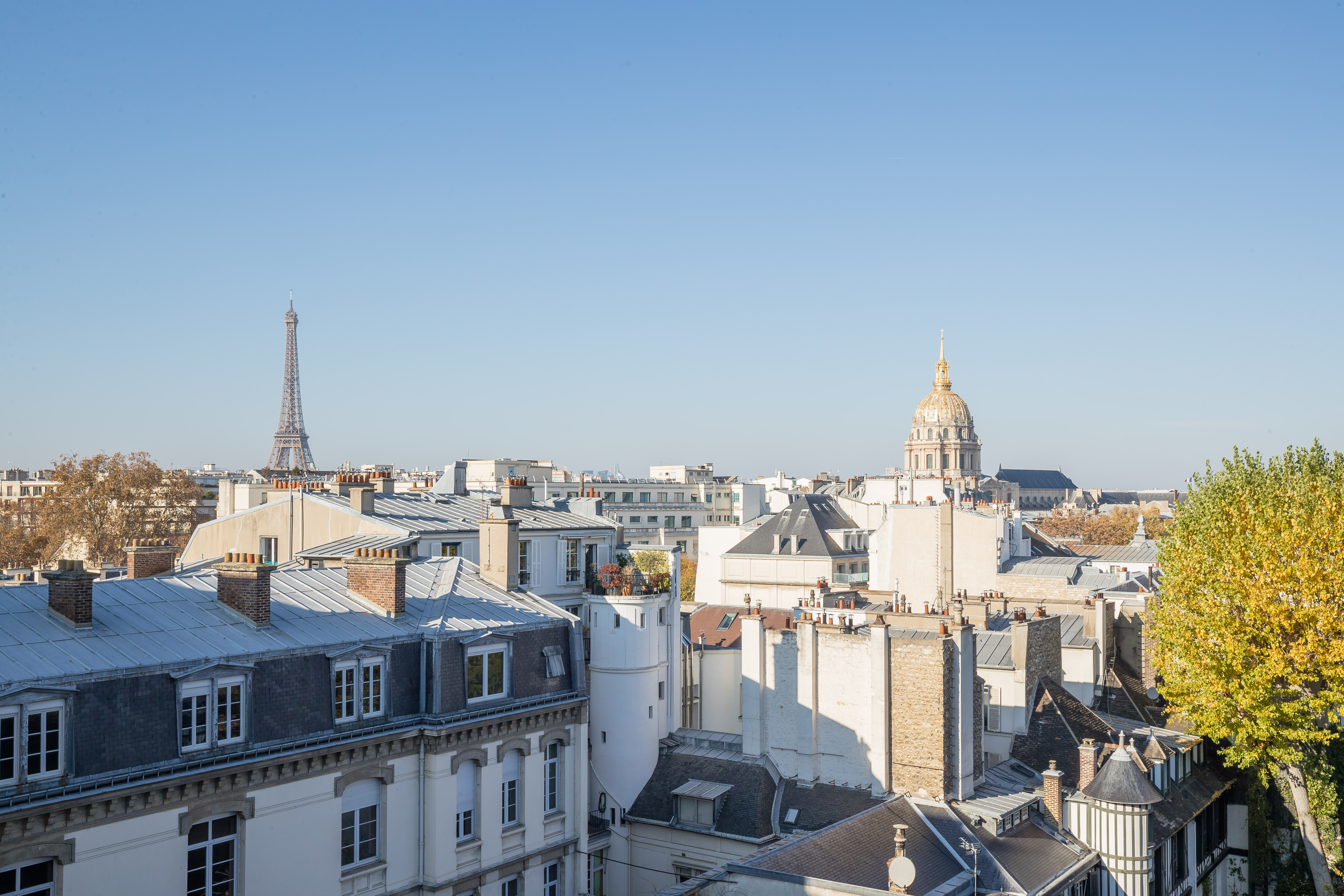 Eiffel Tower View Terrace Saint Germain Des Pres - Gare Montparnasse - Paris