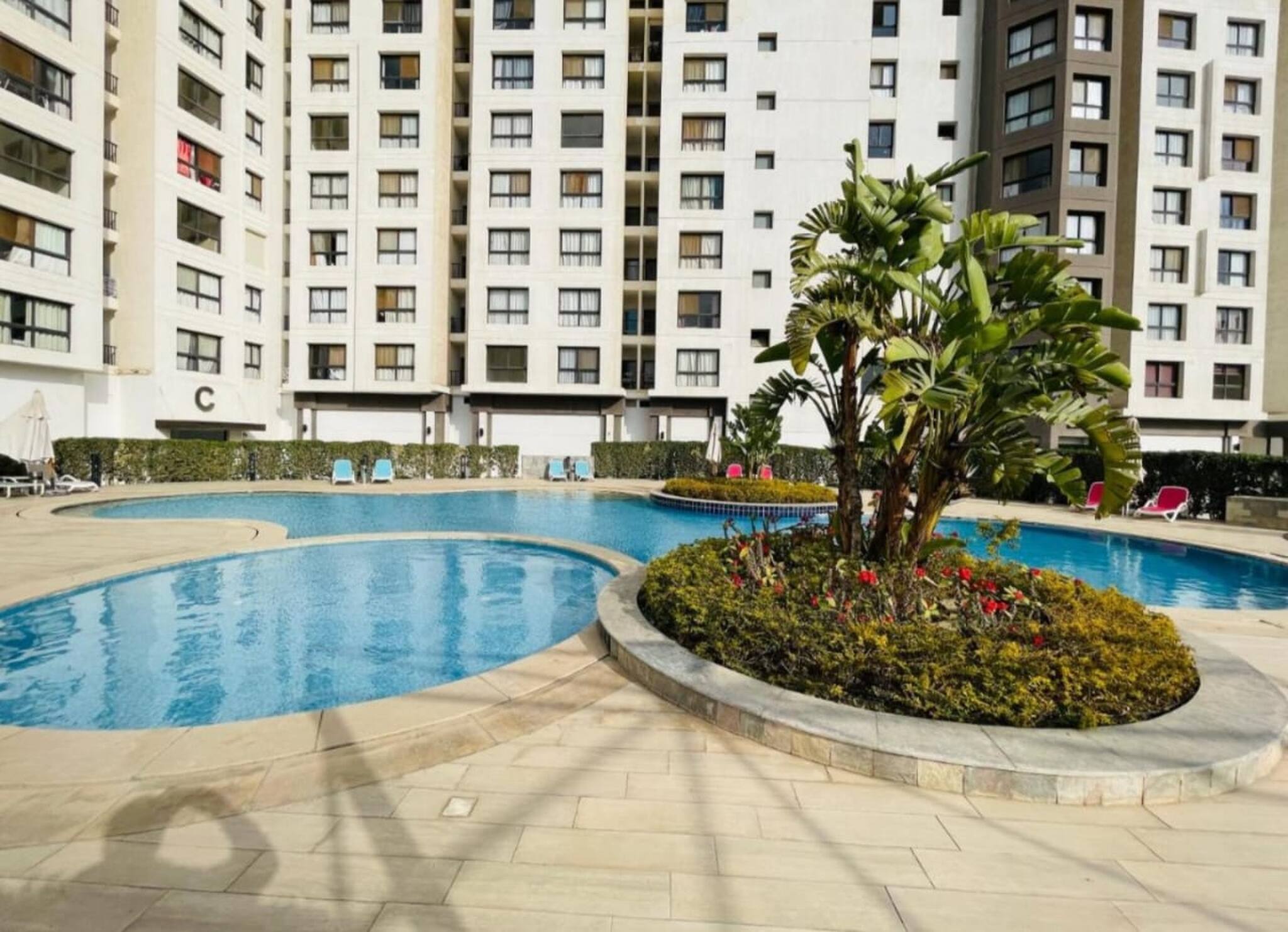 Porto New Cairo Apt For Groups - 3 Beedrooms - Egypten