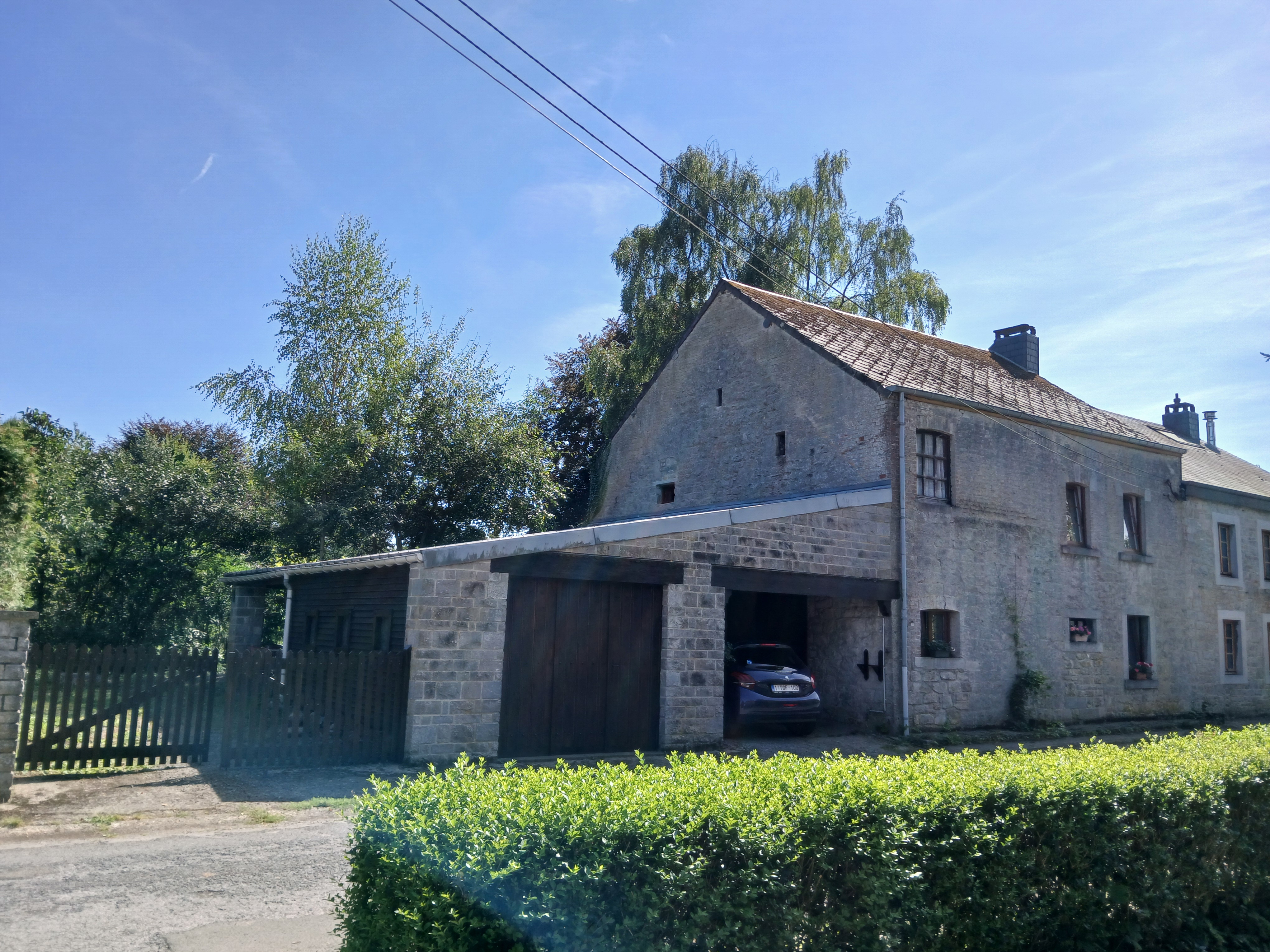 Casa Rural Les Chavautes De Estilo Rústico - Ciney