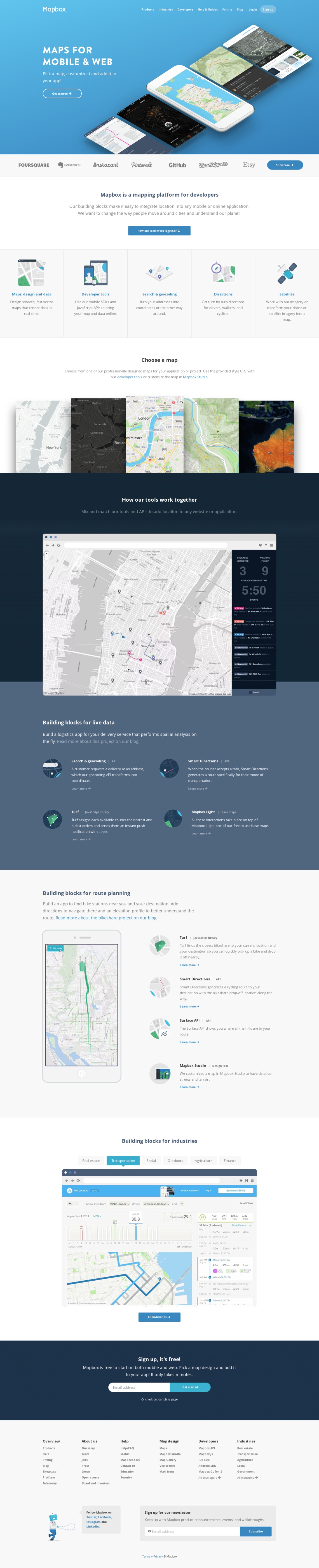 Mapbox | | Land-book - the finest hand-picked website inspirations