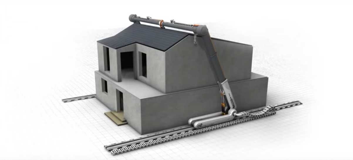 Contour Crafting, des maisons imprimées en 24h… d’ici un an : Makery