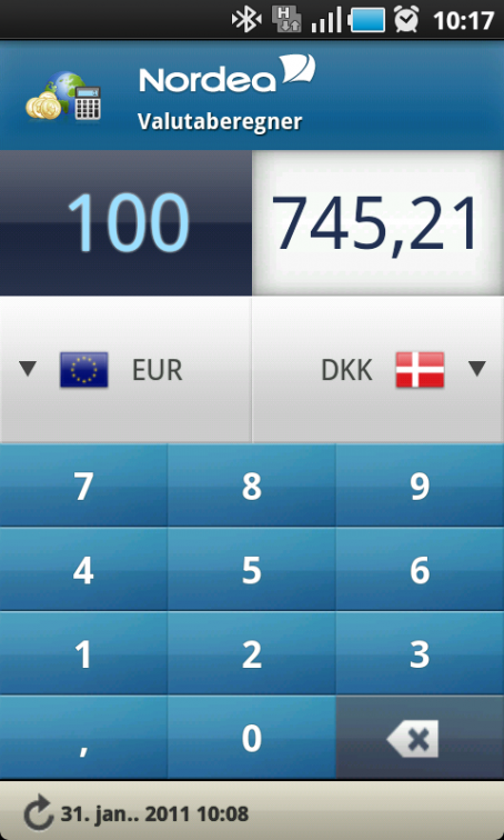 Nordea er klar med netbank på Android