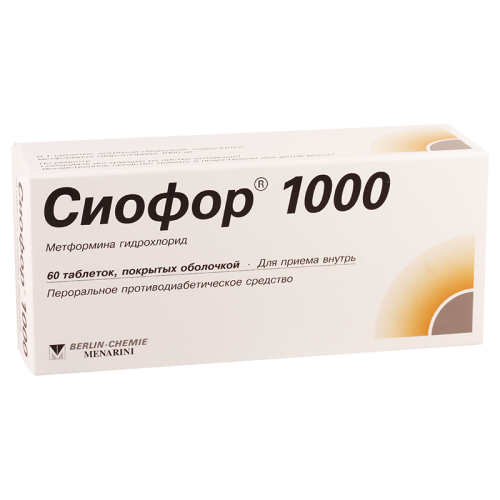 ფარმადეპო | სიოფორი ტაბლეტი 1000მგ #60