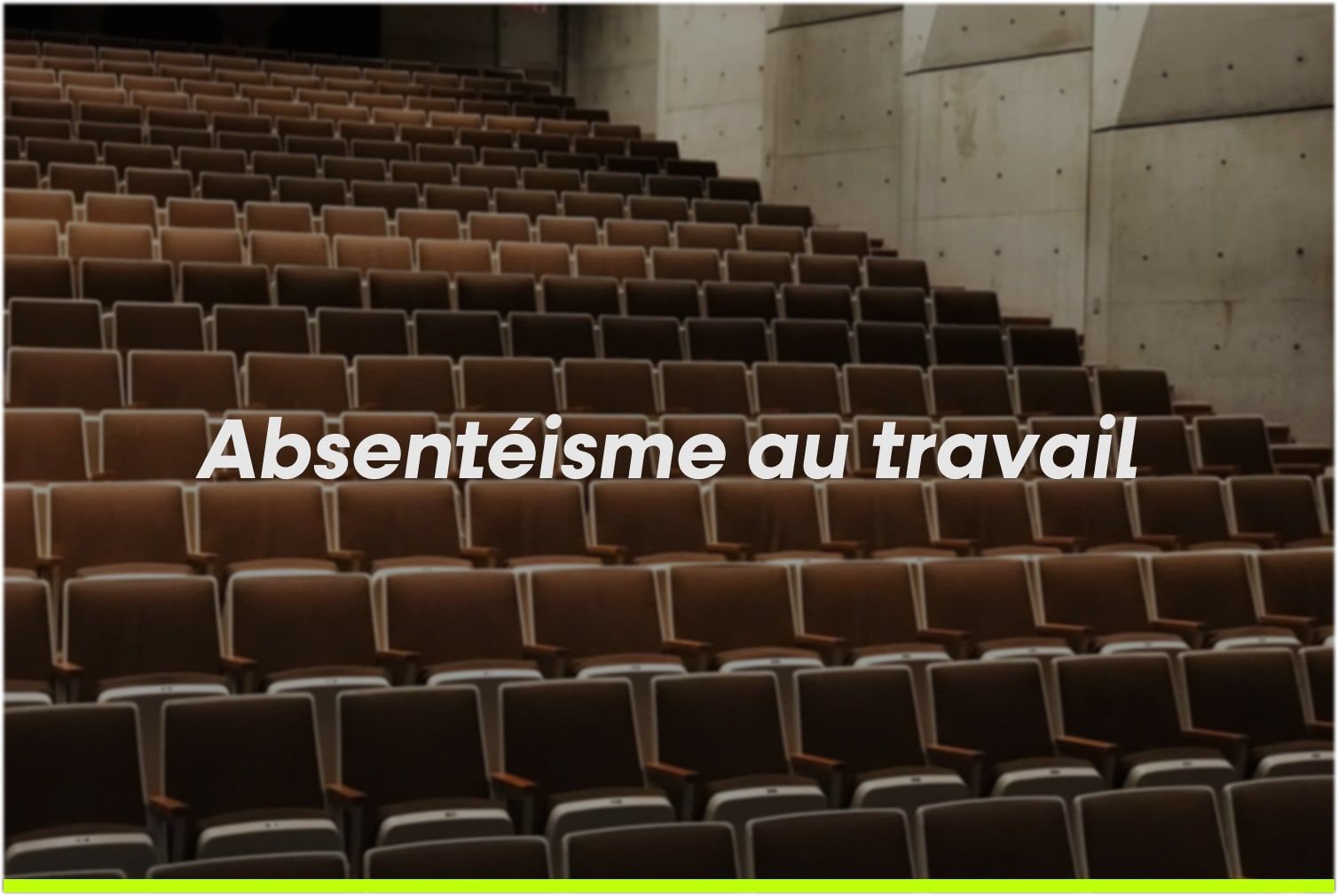 Absentéisme au travail : comment y remédier dans mon entreprise