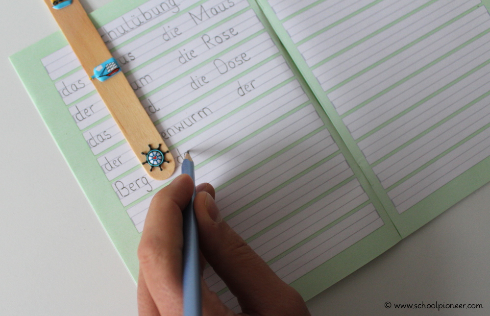 Leerzeichen-Stäbchen - Motivierendes Differenzierungsmaterial, um ...