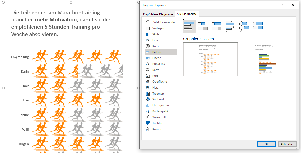 Piktogramm erstellen mit Excel - Schritt für Schritt Anleitung ...