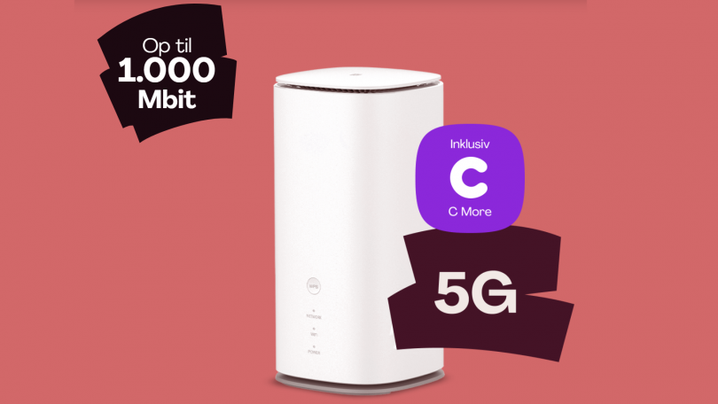 Tilbud hos Call me: Samlerabat på 5G-internet til mobilkunder