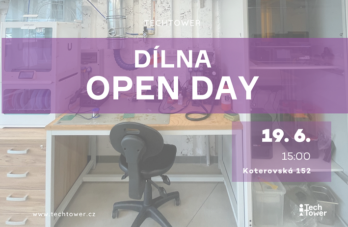 Dílna Open Day – TechTower Plzeň