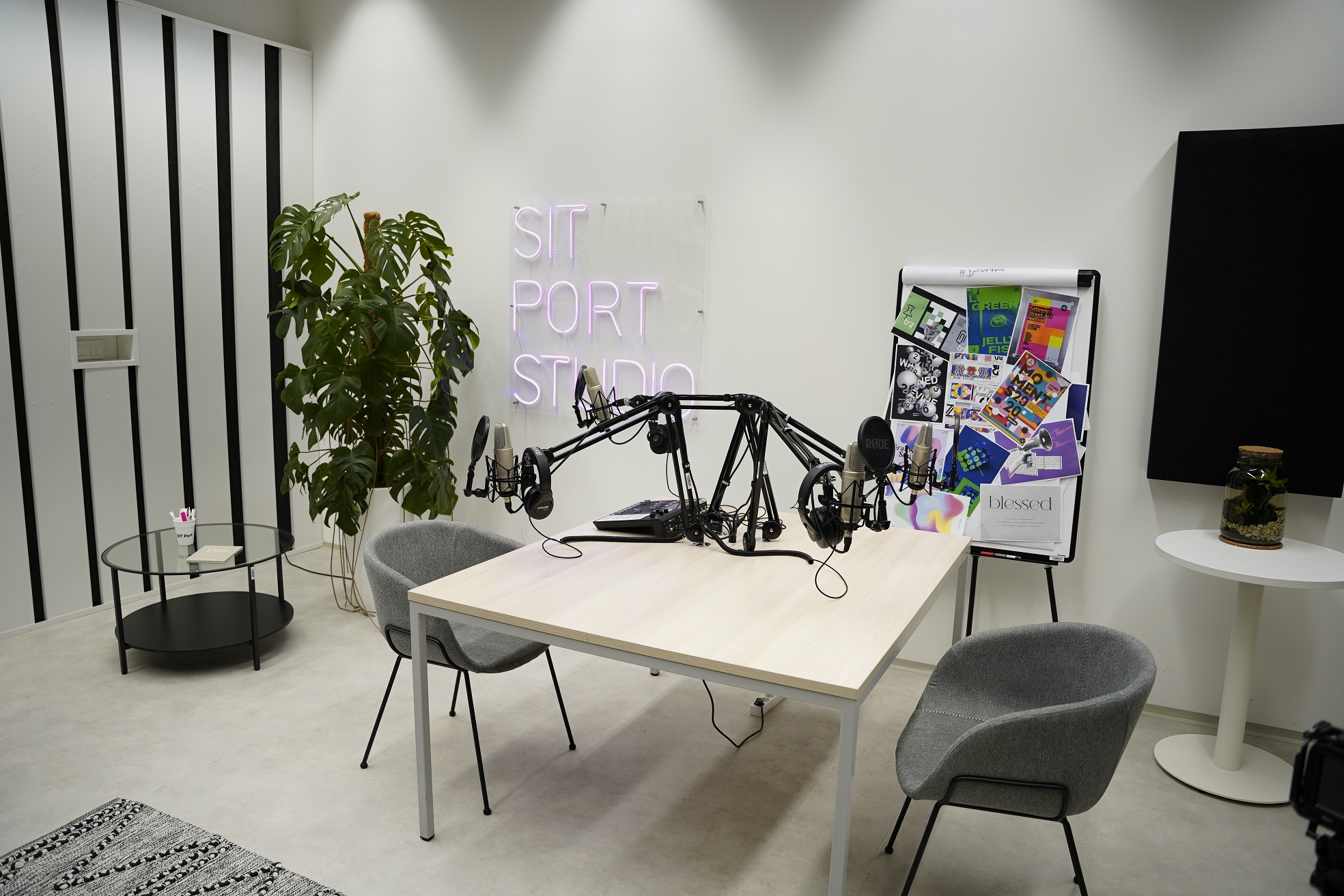 Podcast studio – TechTower Pilsen