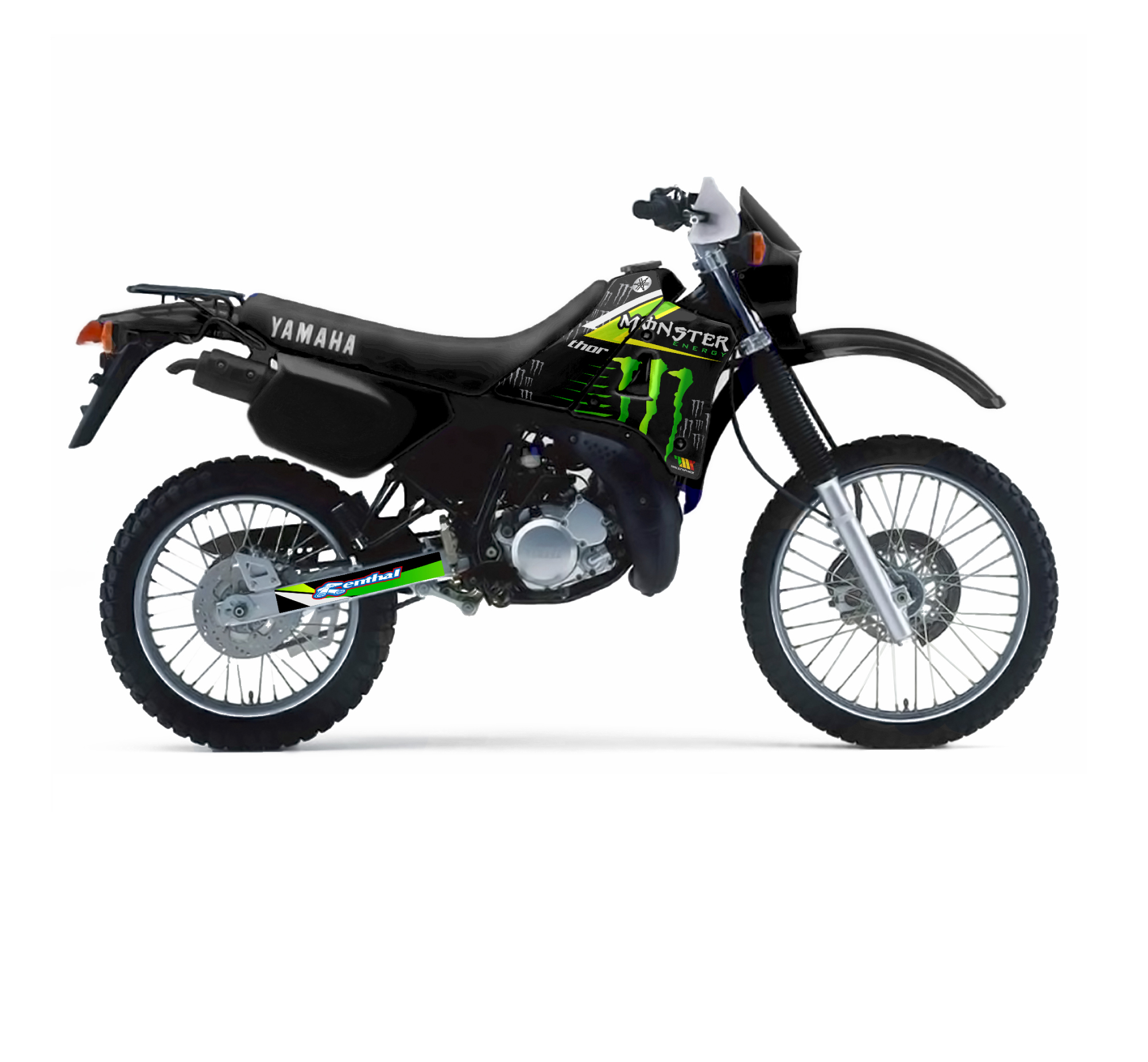 YAMAHA DT 125 R - Monster Graphics Series | TMX Graphics