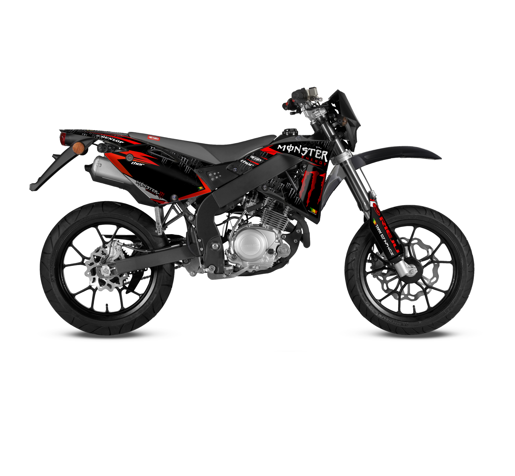 RIEJU SMX/MRX 50-125 - Monster Graphics Series | TMX Graphics