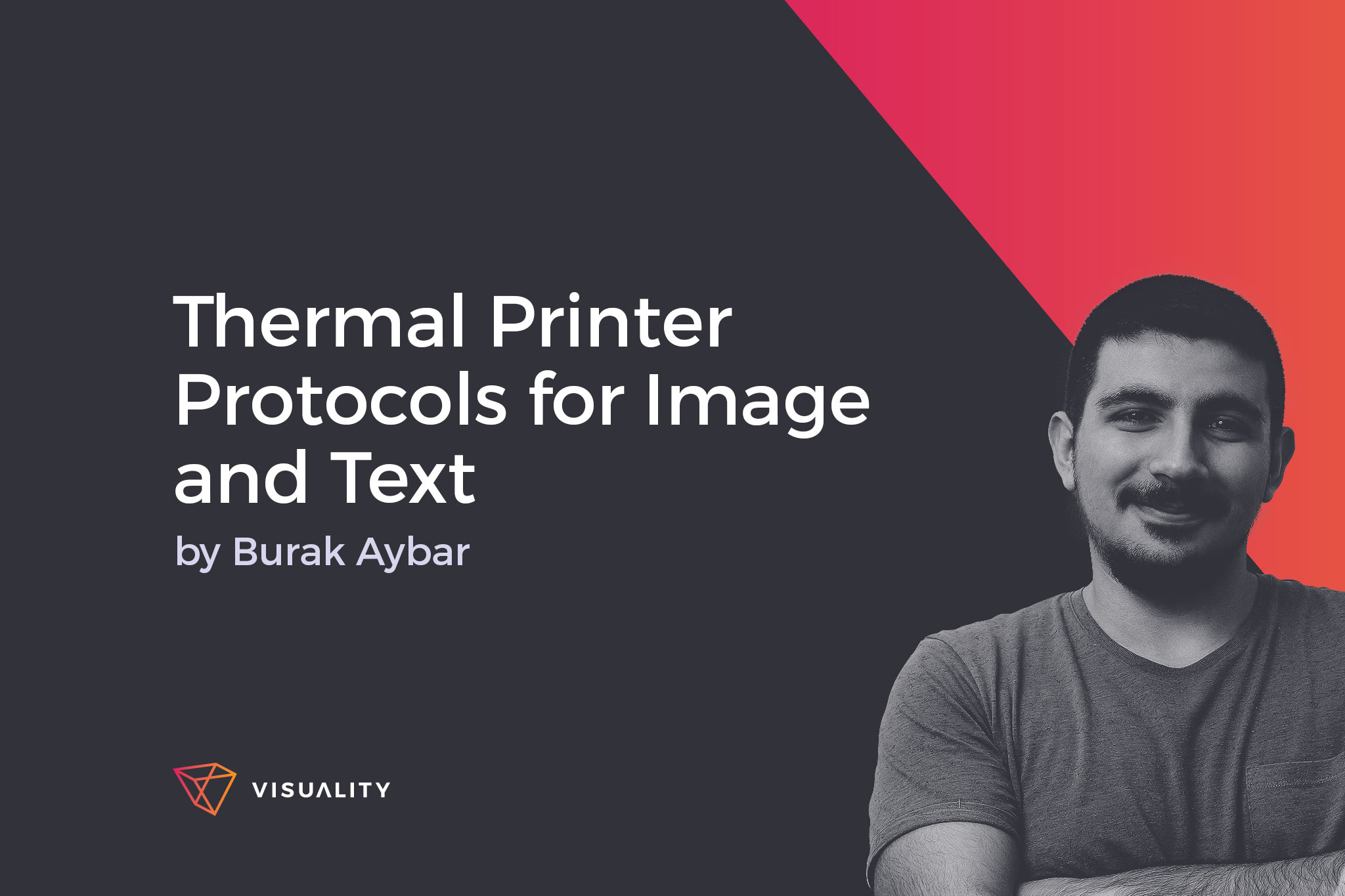 Thermal Printer Protocols For Image And Text By Burak Aybar Visuality