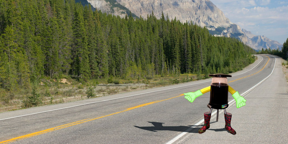 hitchBOT – ein Roboter trampt durch Deutschland