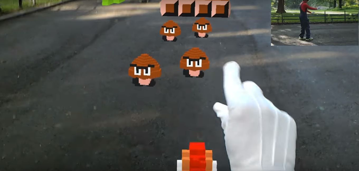 Super Mario AR: ein Real Life Erlebnis mit Mario dank Augmented Reality